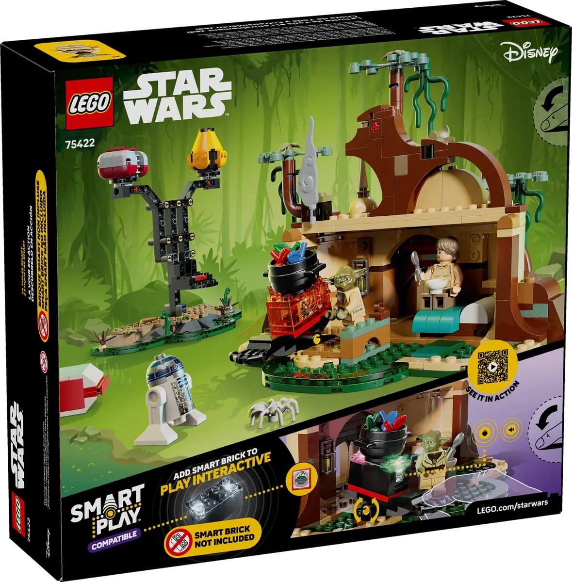 Train with Yoda and LEGO with the New Star Wars SMART Play Set
