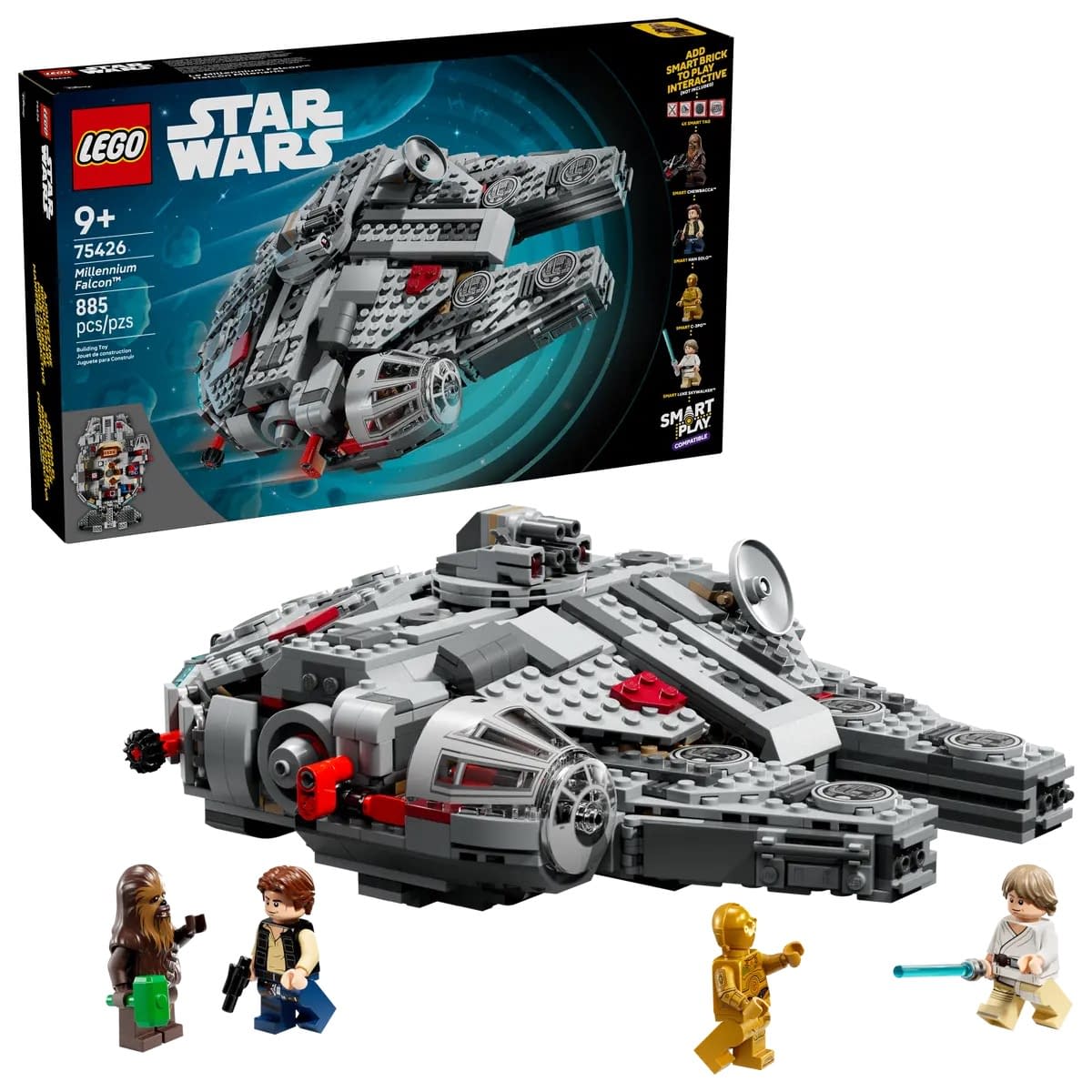 Take Flight with LEGO’s New Star Wars SMART Play Millennium Falcon