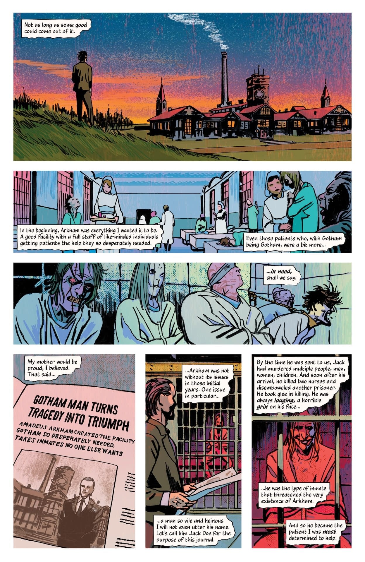 Absolute Batman: Ark-M Special #1 Preview: Arkham's Darkest Secrets