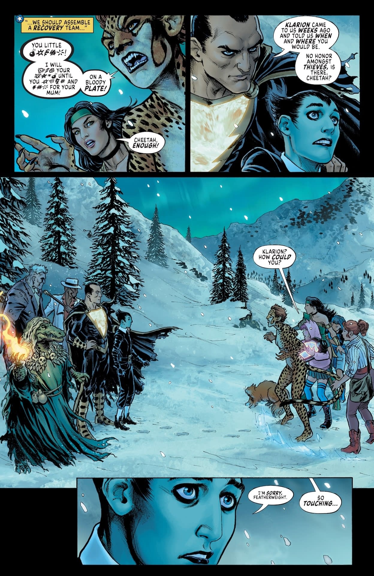 Cheetah and Cheshire Rob the Justice League #6 Preview: Grand Finale