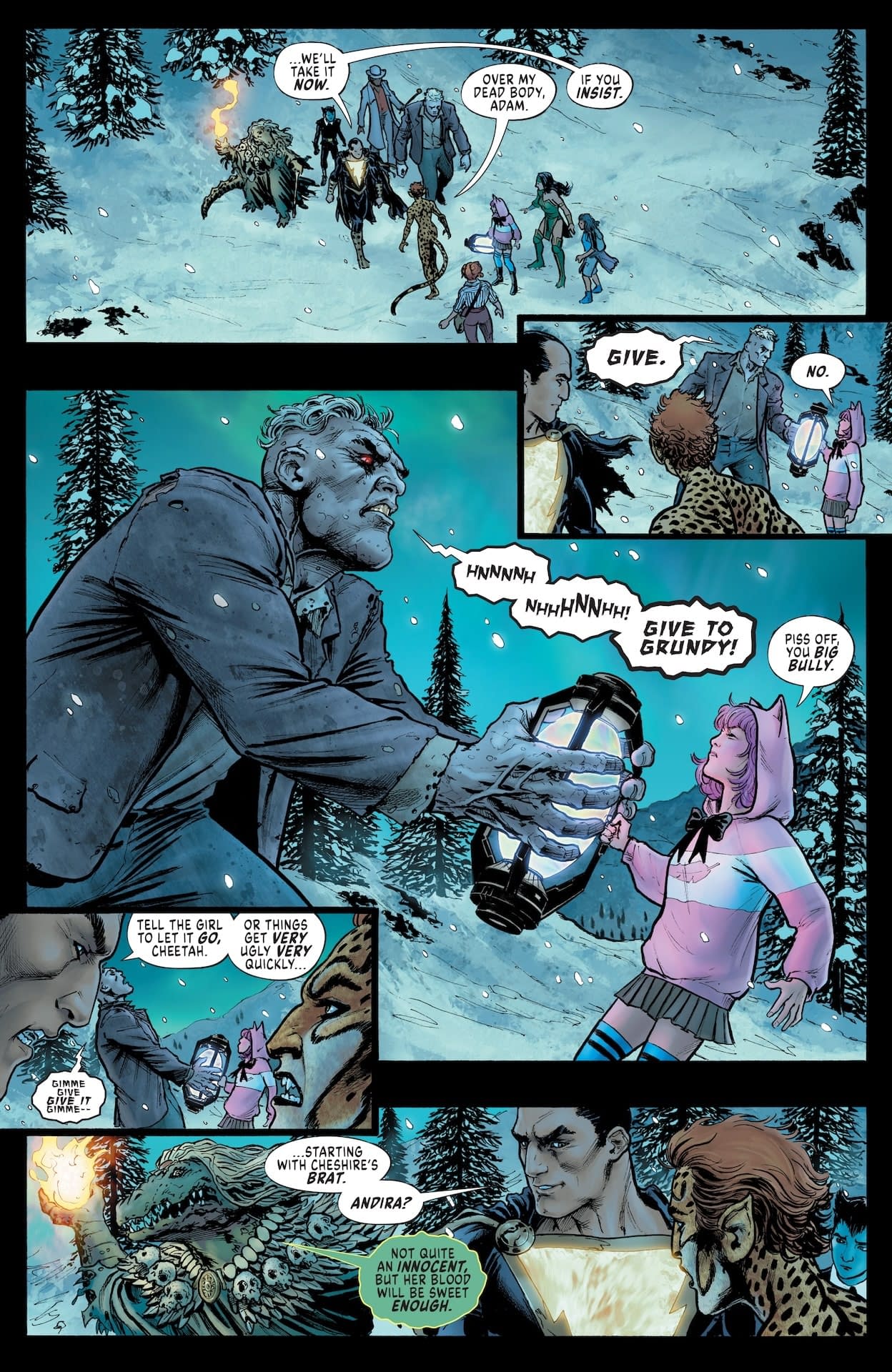 Cheetah and Cheshire Rob the Justice League #6 Preview: Grand Finale