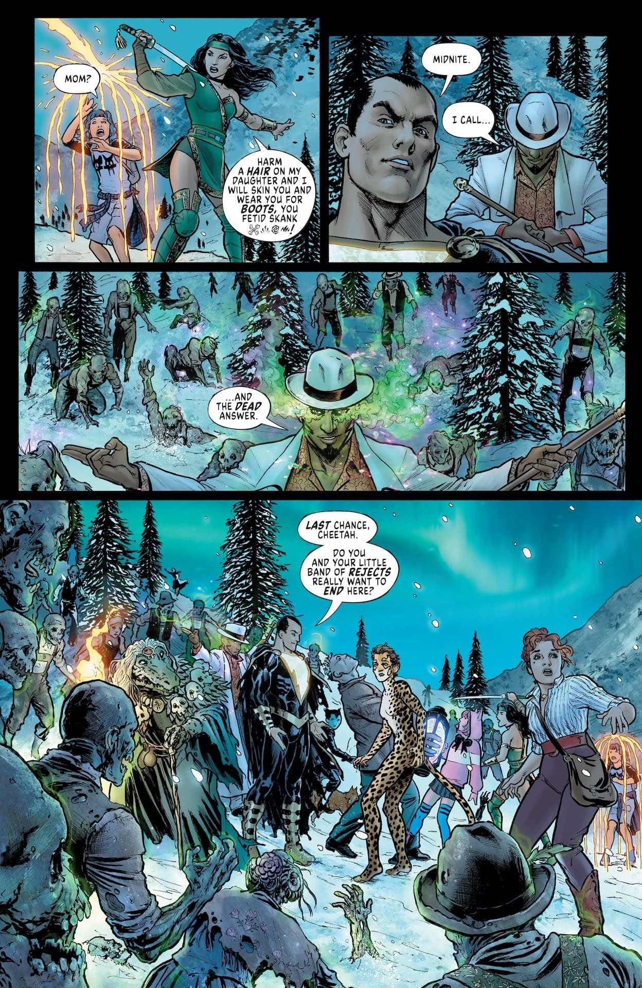 Cheetah and Cheshire Rob the Justice League #6 Preview: Grand Finale