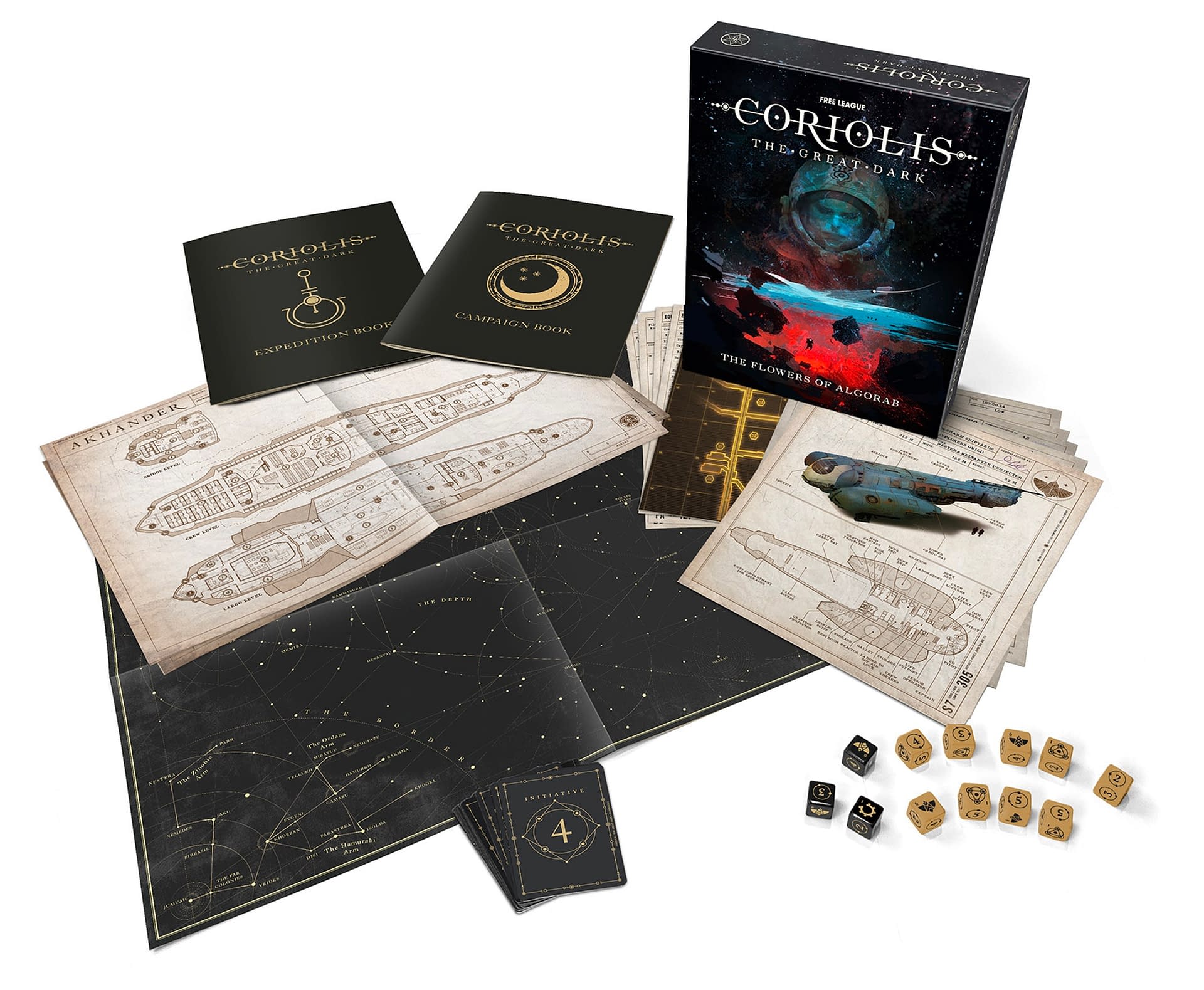Coriolis: The Great Dark Reveals The Flowers of Algorab Expansion