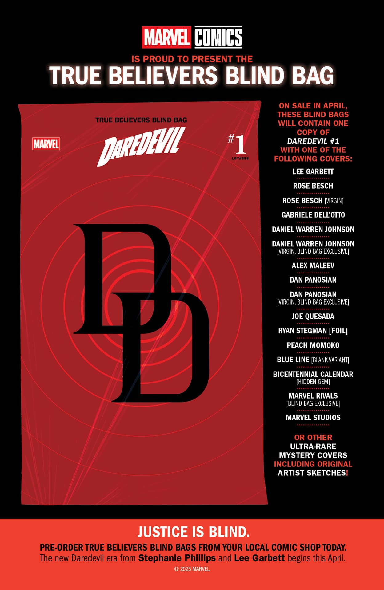 Marvel Comics Promises To Take Better Care Of Daredevil #1 Blind Bags