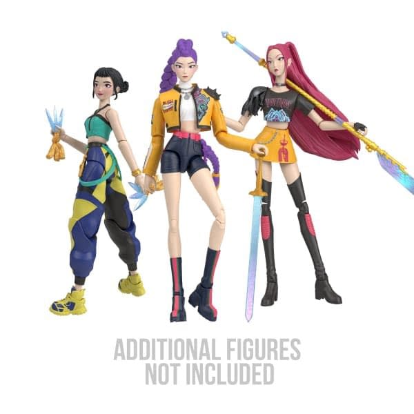 New 6” KPop Demon Hunters Action Figures Have Been Announced