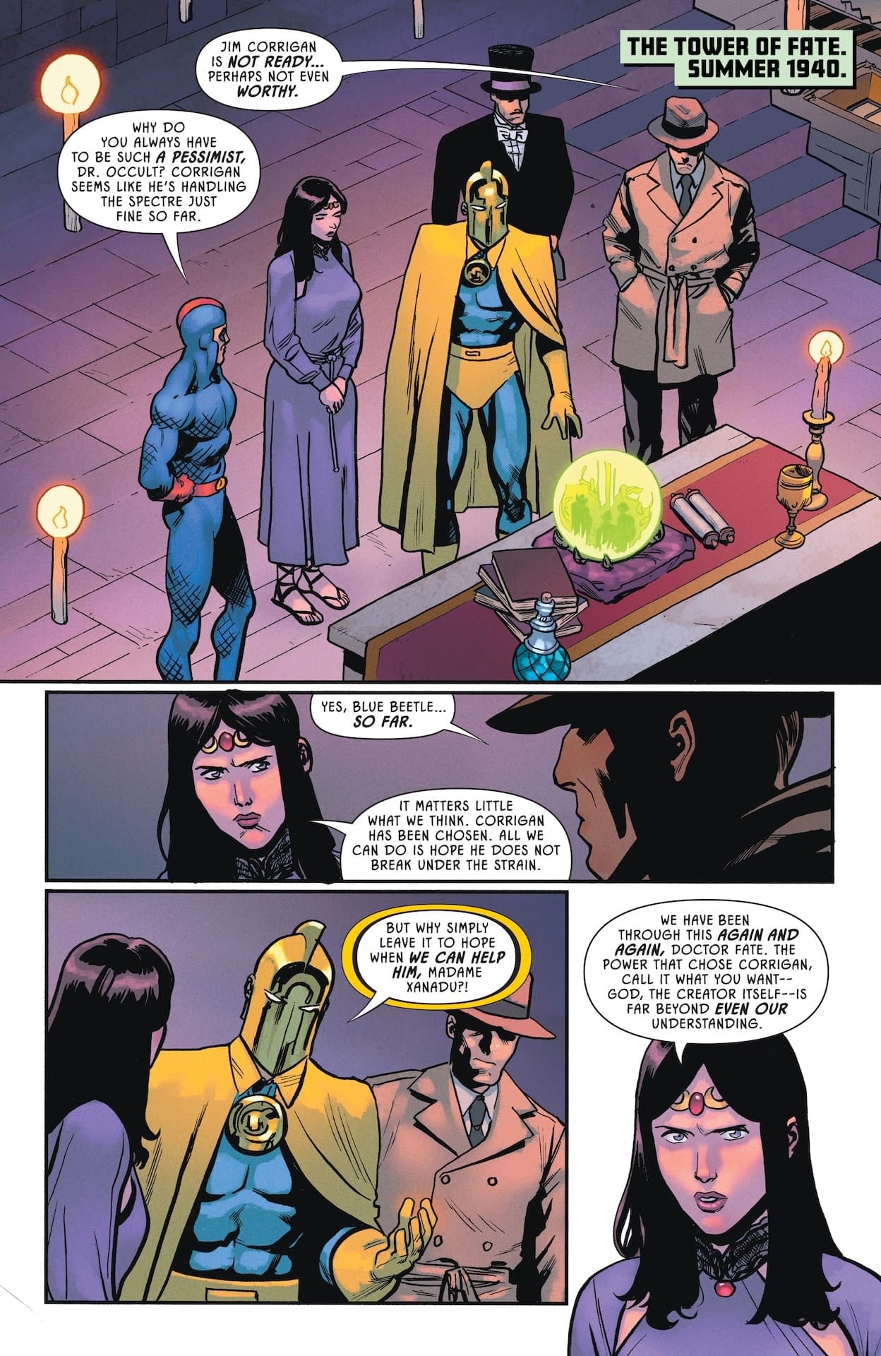 JSA #15 Preview: Heroes United, Enemies Delighted