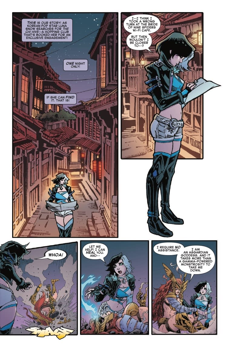 Marvel Rivals: The Cities of Heaven #1 Preview: Magical Mystery Bore