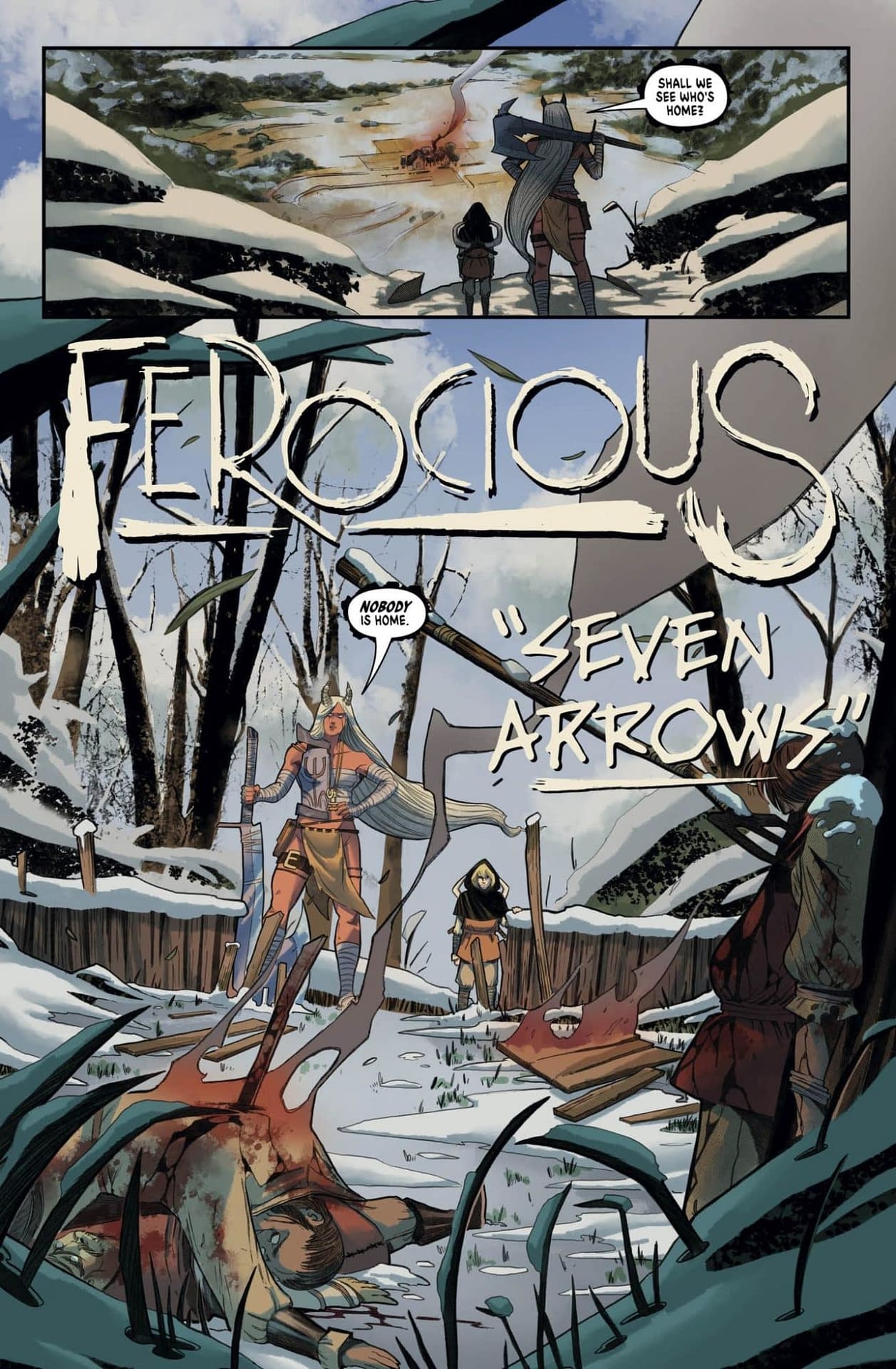 Ferocious #3 Preview: Ambush, Anyone?