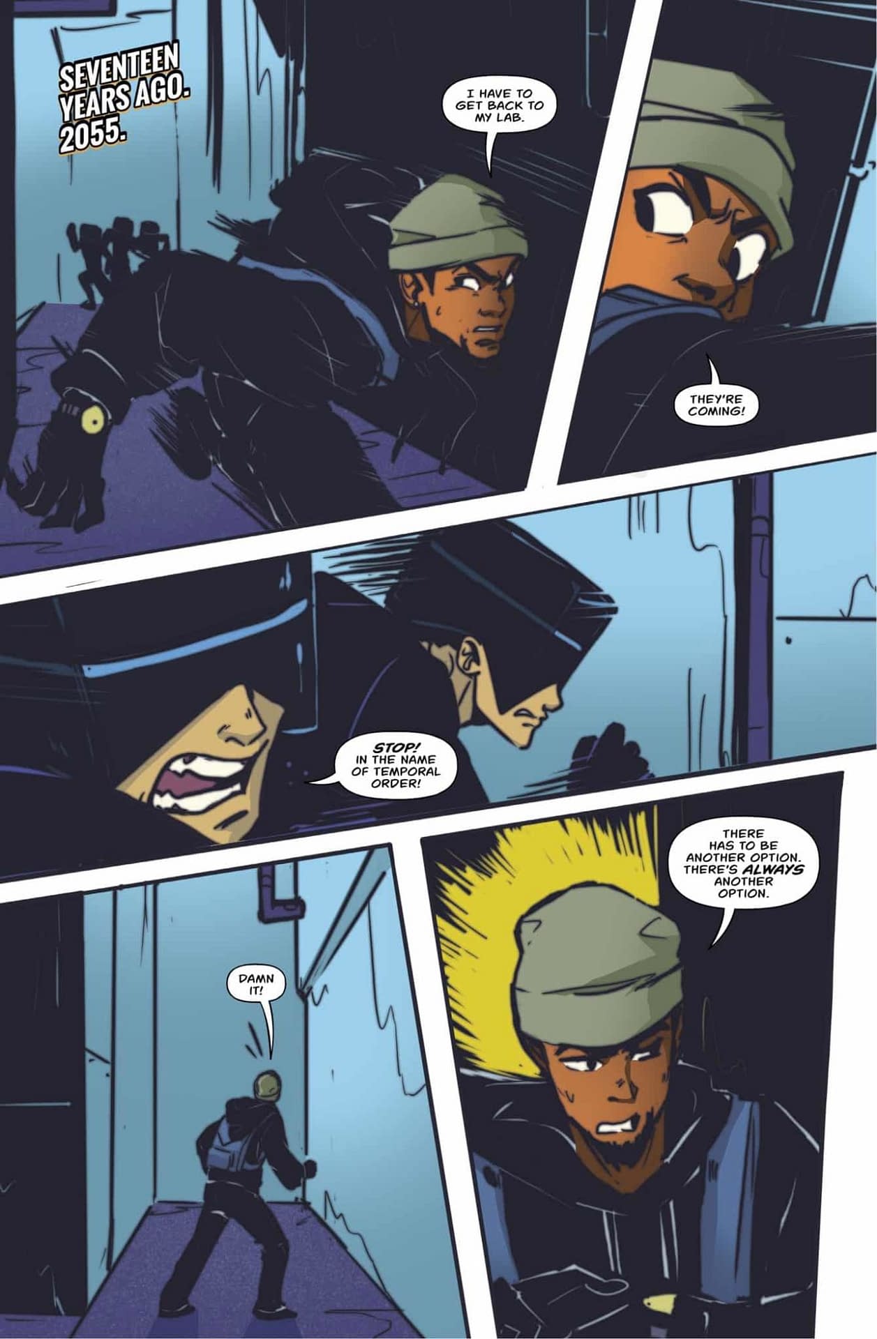 Temporal #4 Preview: Secrets, Skies, and a Second Earth