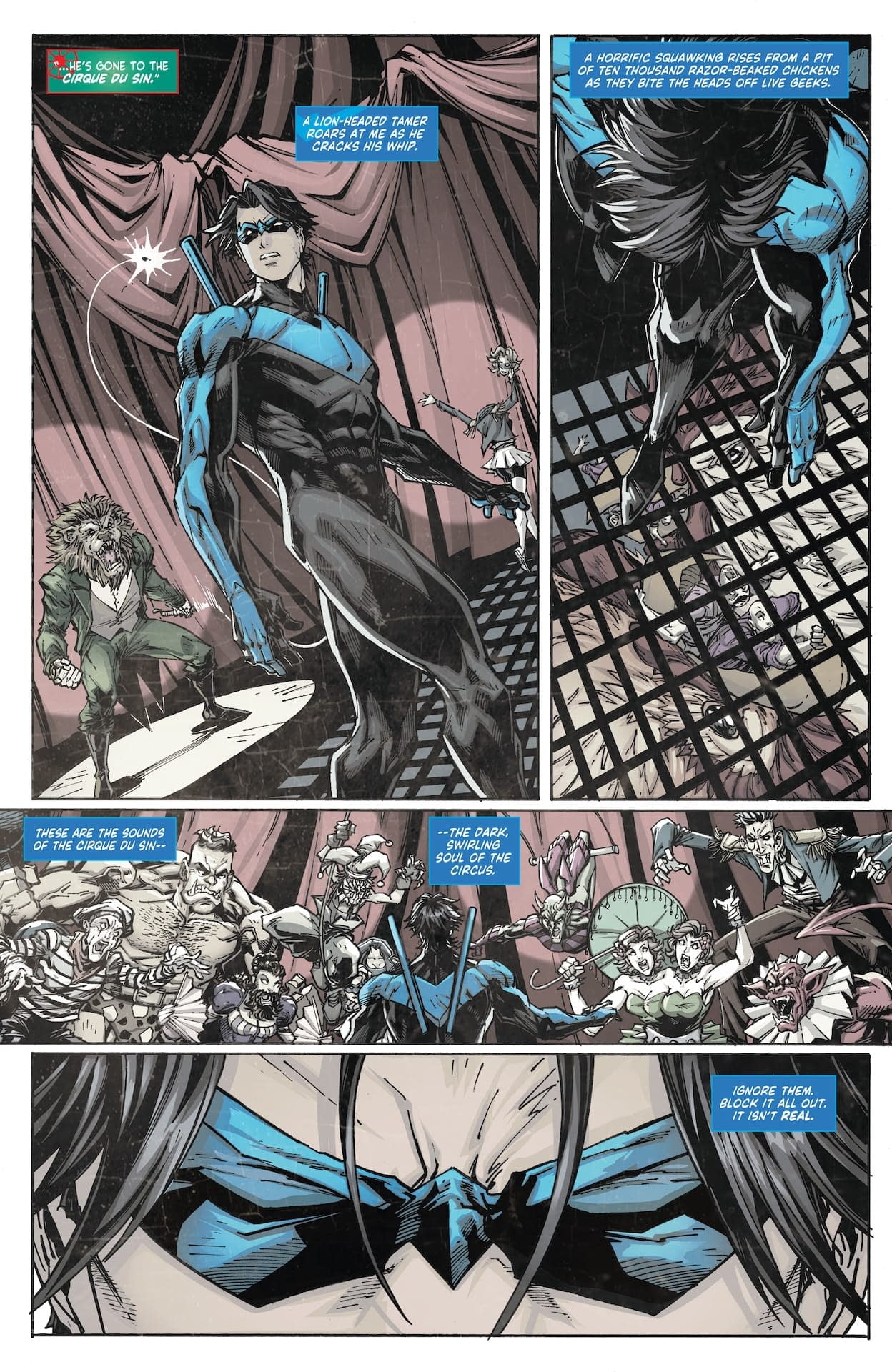 Nightwing #134 Preview: Trapeze Artist vs. Soul Snatchers