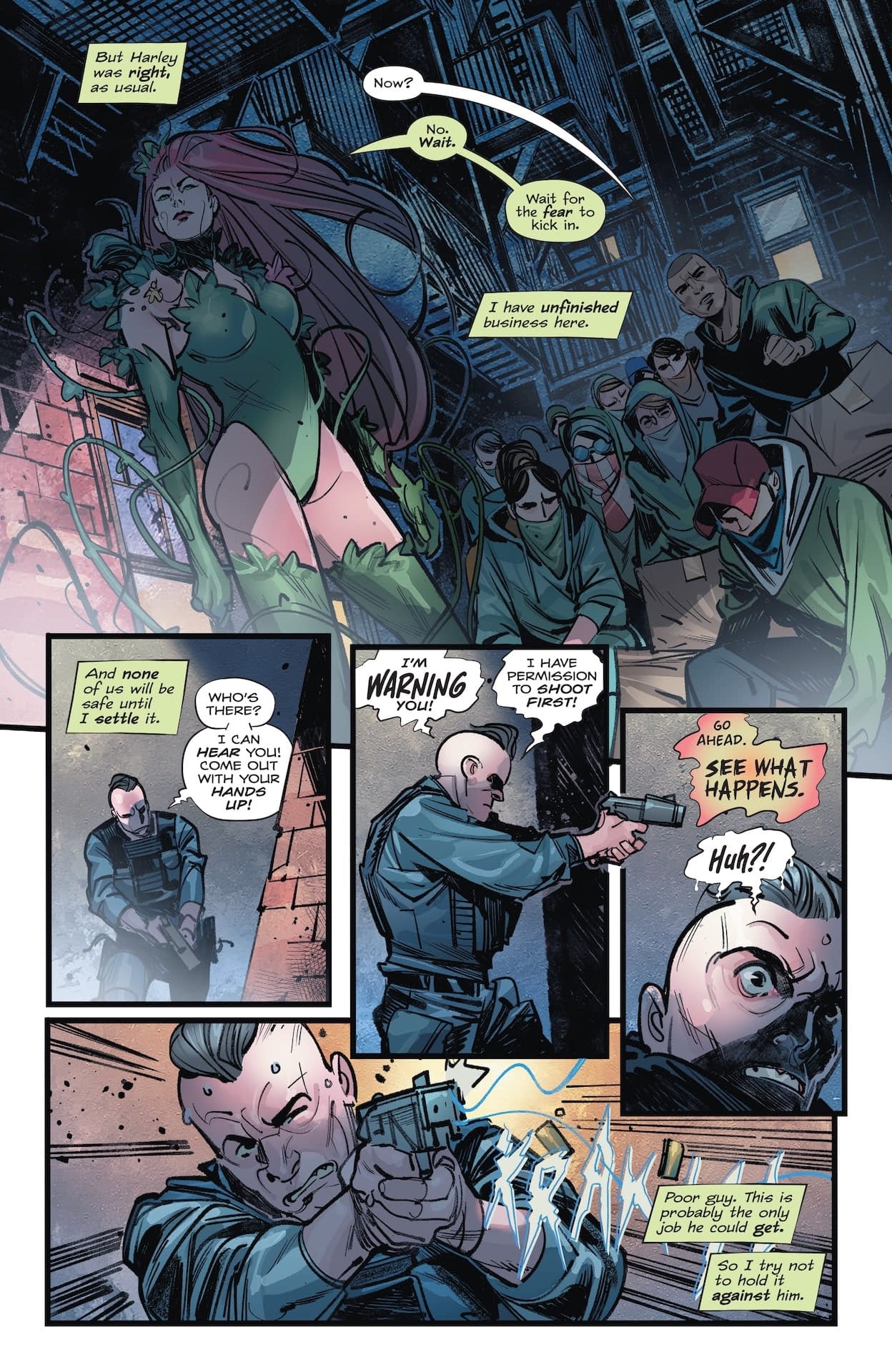 Poison Ivy #40 Preview: Ivy's Gotham Gamble with a Caveman