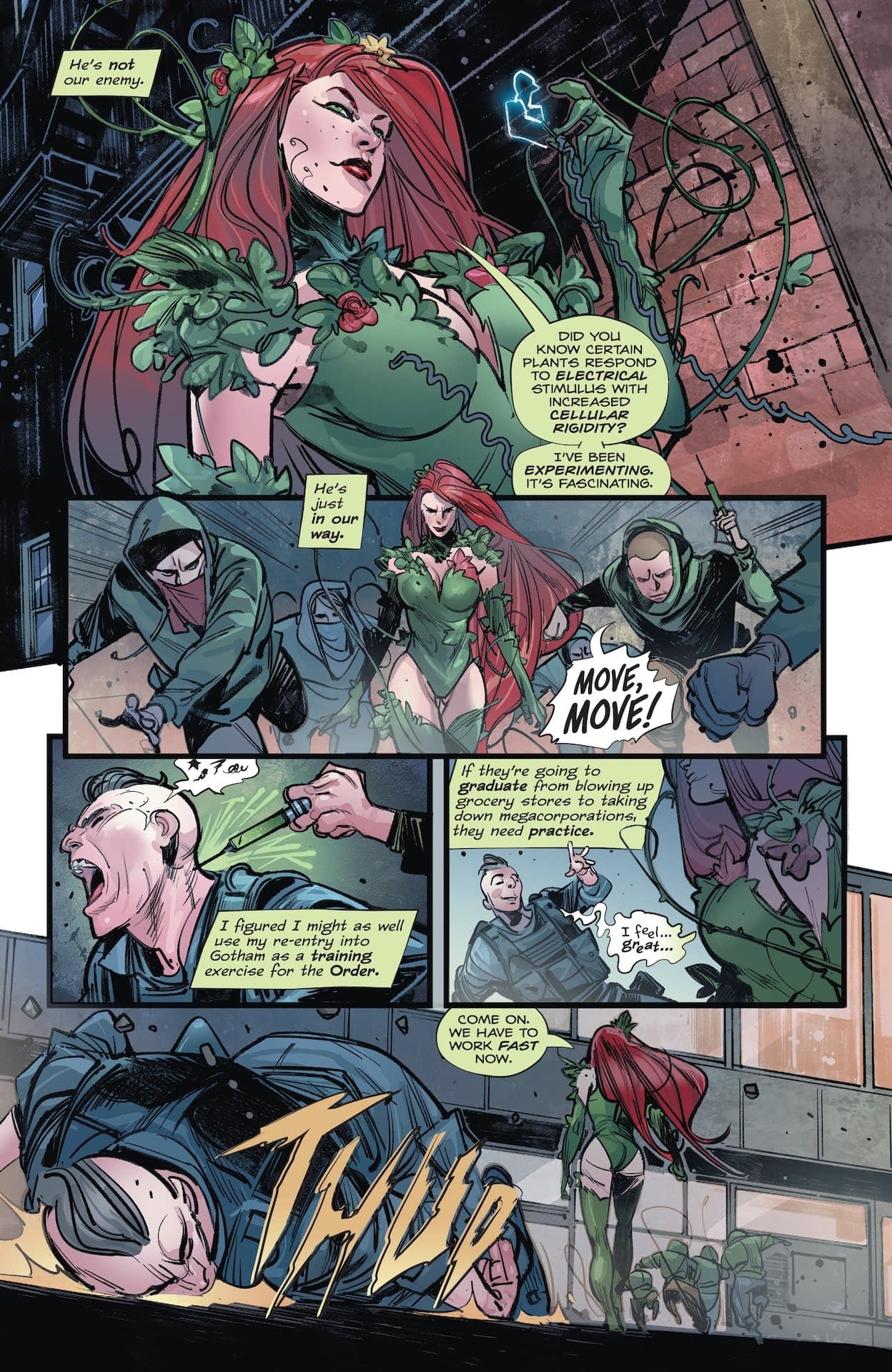 Poison Ivy #40 Preview: Ivy's Gotham Gamble with a Caveman