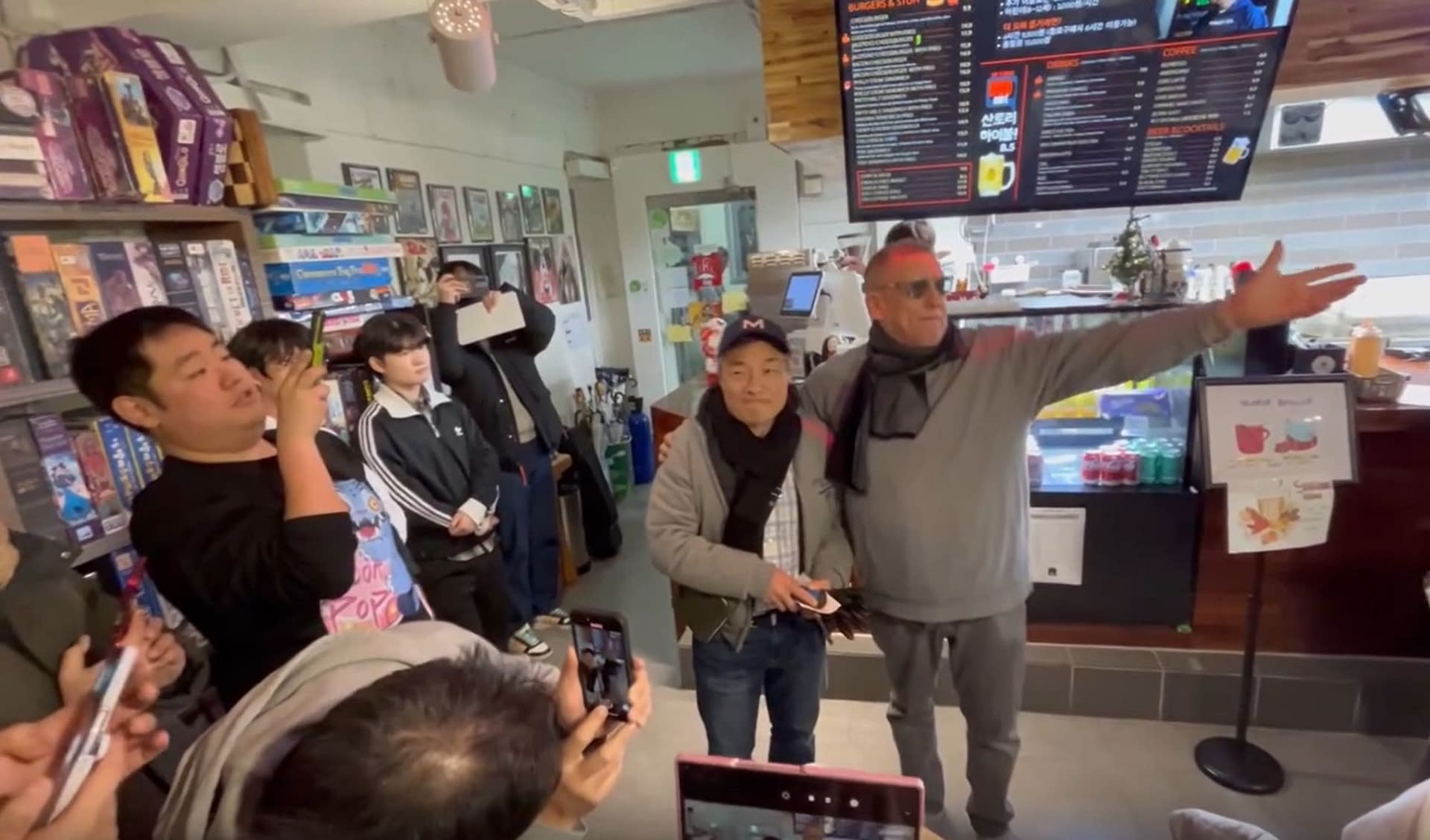 Jim Lee Visits Bob Layton's Drink And Draw In South Korea