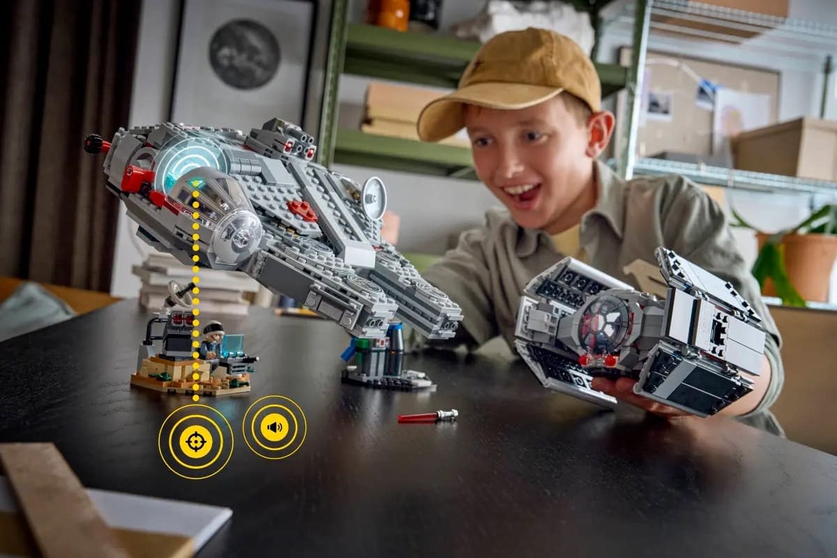 Take Flight with LEGO’s New Star Wars SMART Play Millennium Falcon