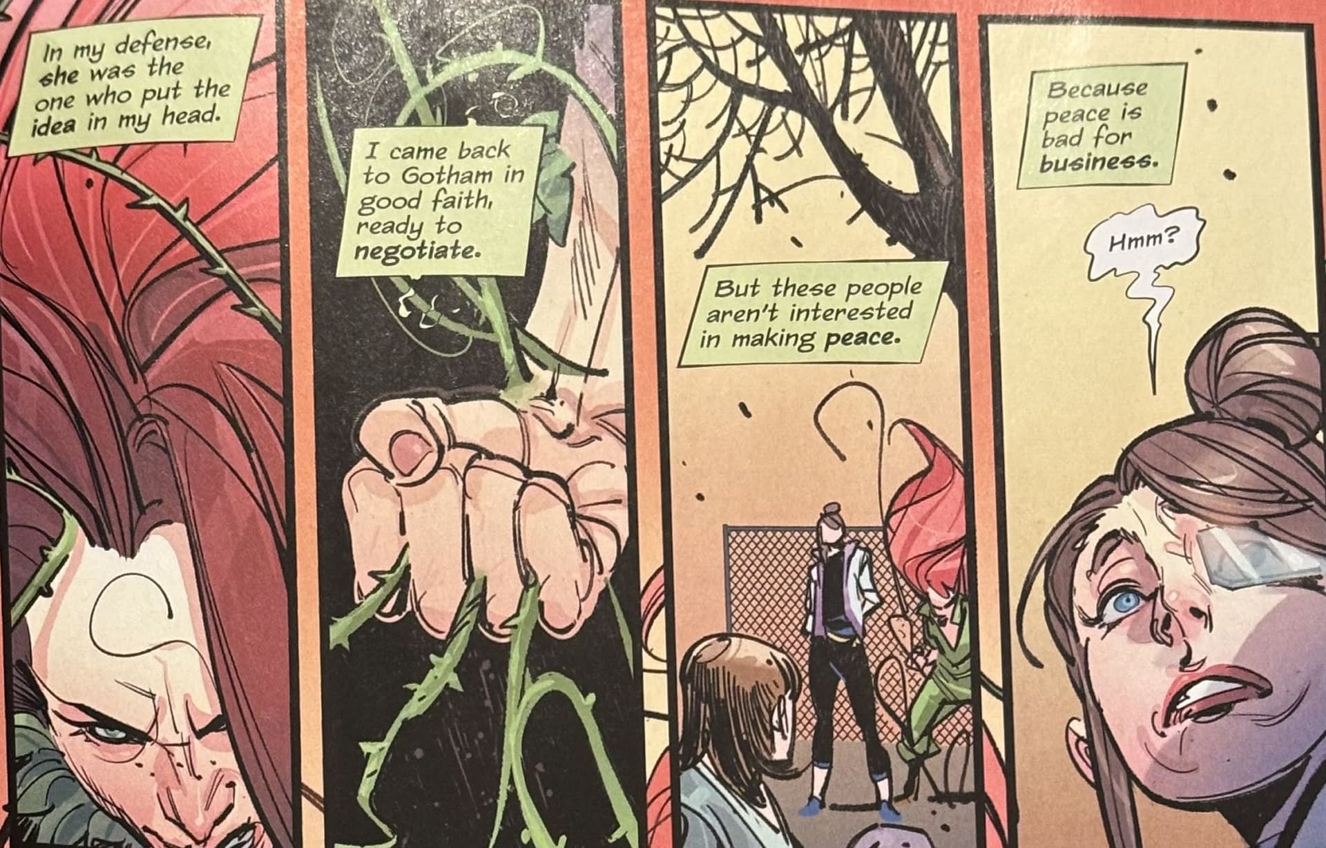 Murder, Mayhem And The Road To Mayor in Poison Ivy #40 (Spoilers)