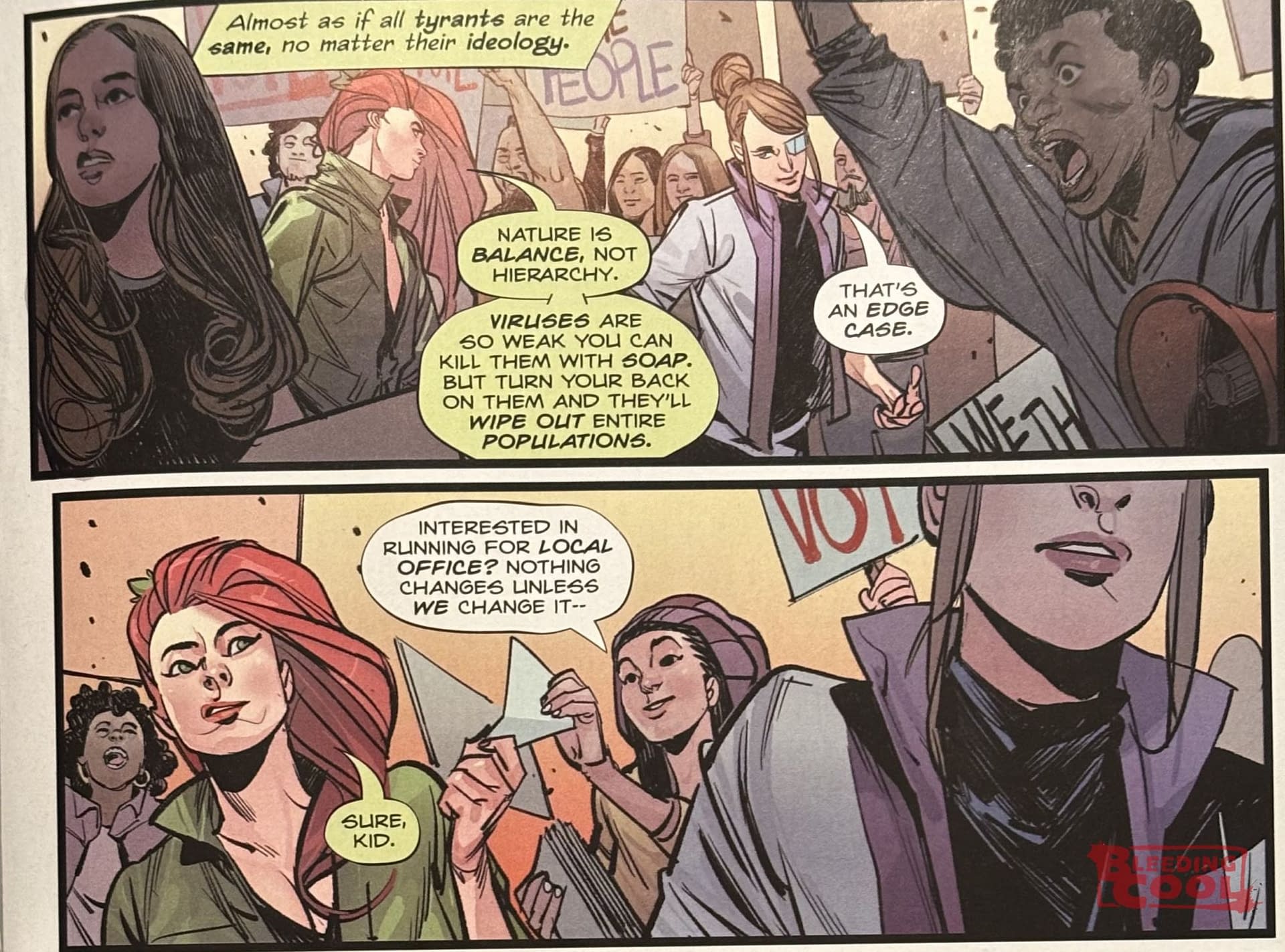 How Poison Ivy Is Getting Even More Political Than Usual (Spoilers)