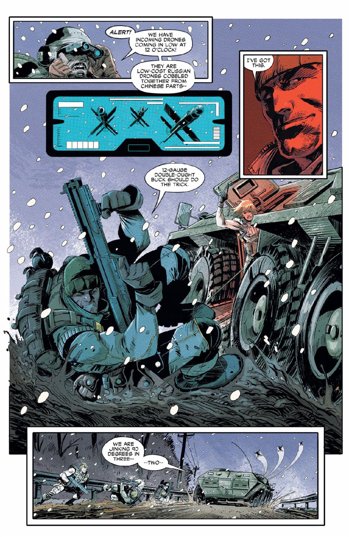 Two New Joes, Downrange and R.C. First Appearances in G.I. Joe #325