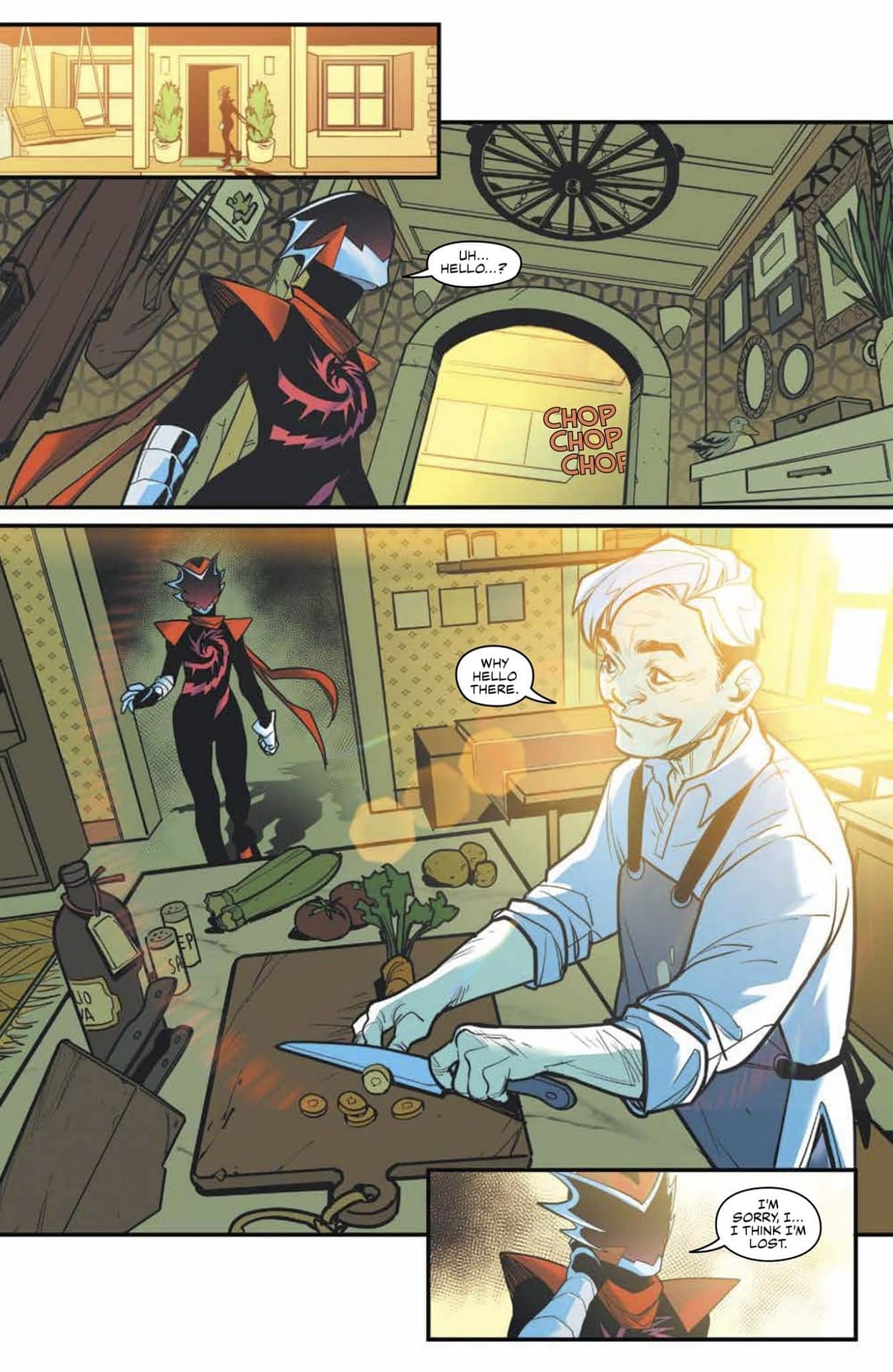 Inferno Girl Red: Book Two #3 Preview: Apex City in Flames?