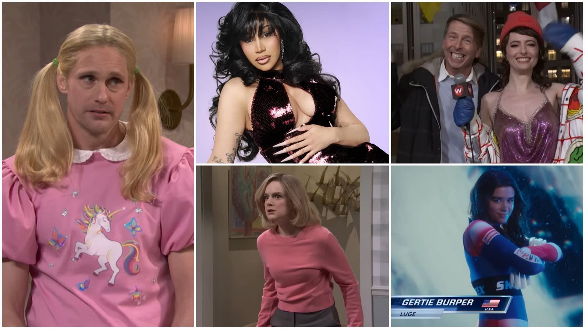SNL Review: Alexander Skarsgård & Cardi B Bring Heat, Humor & Heart