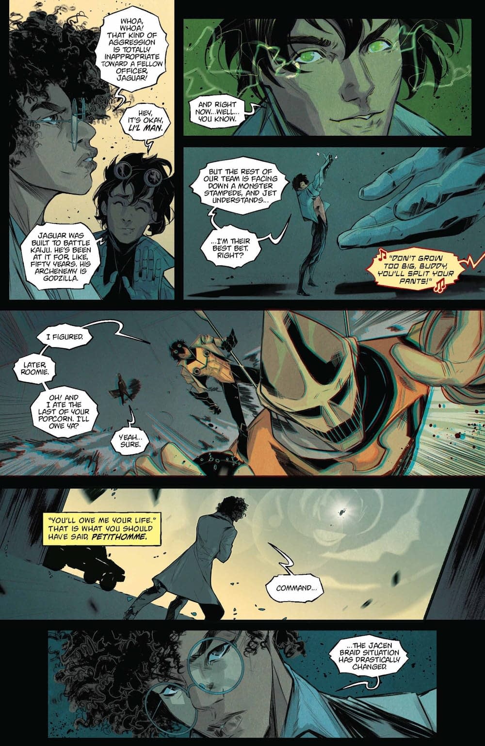 Godzilla #9 Preview: Jacen Battles Godzilla's Energy Crisis