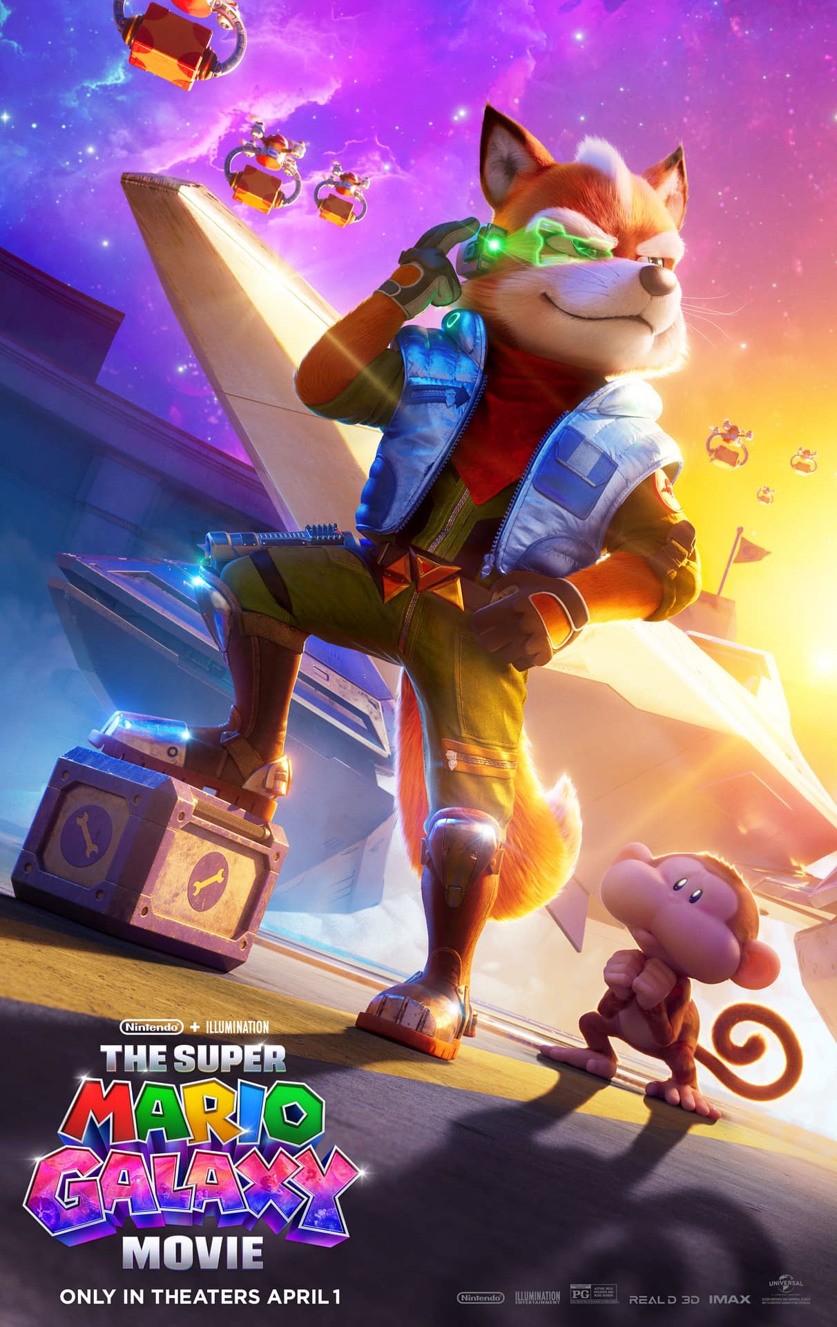 New Poster For The Super Mario Galaxy Movie: Okay Now I'm On Board