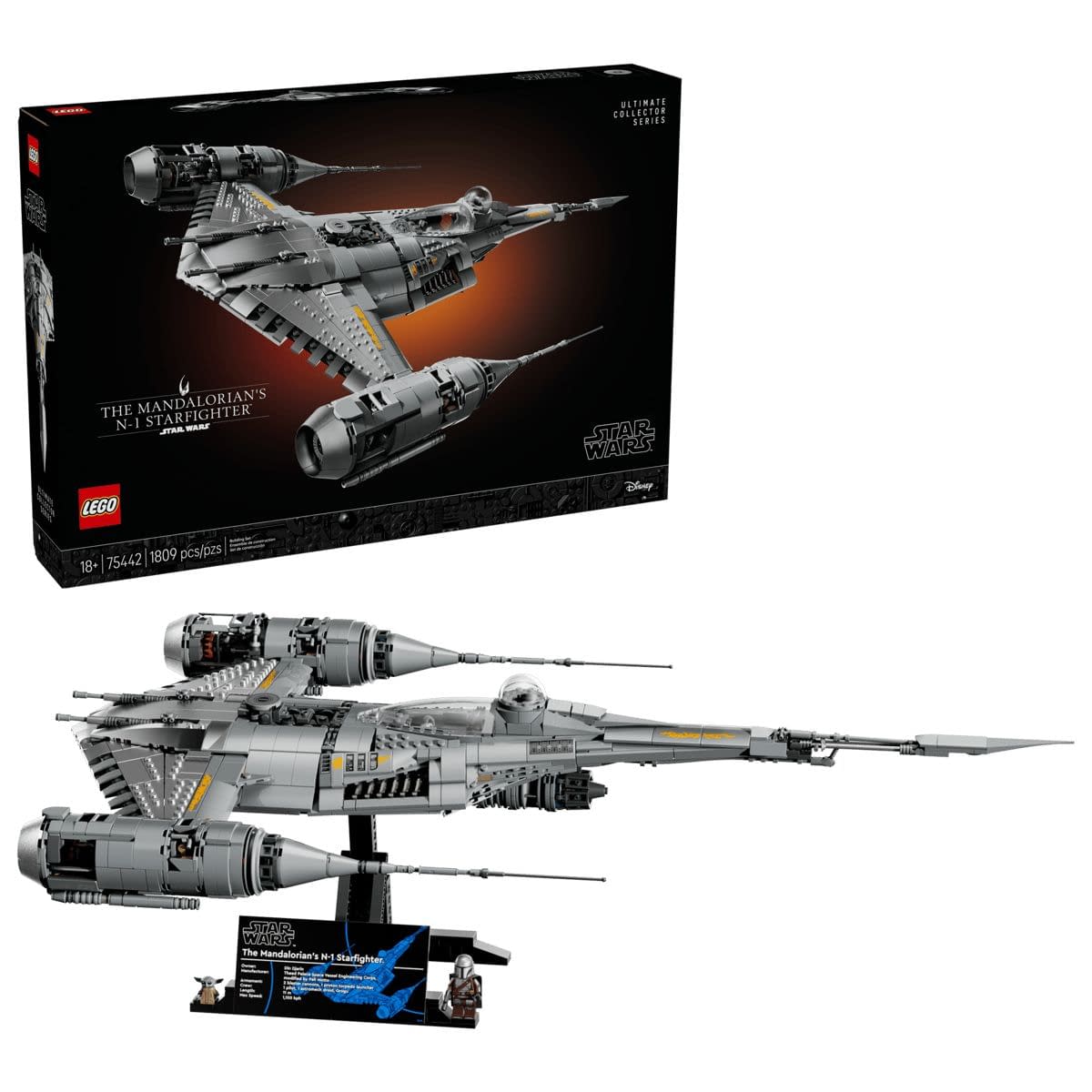 Star Wars Ultimate Collector Series N-1 Starfighter Revealed by LEGO