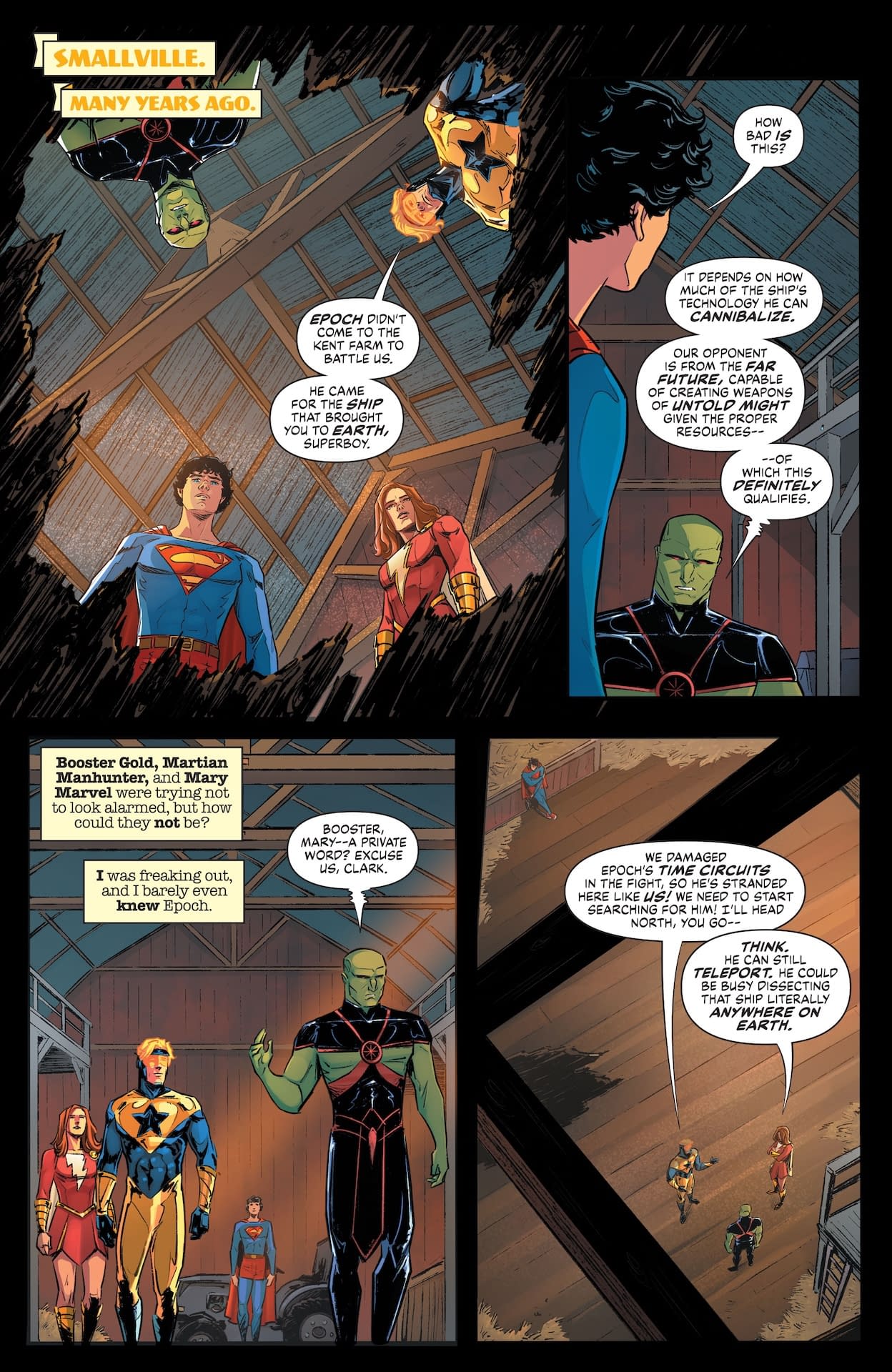 Action Comics #1098 Preview: Kent Farm Gets Rocket-Jacked