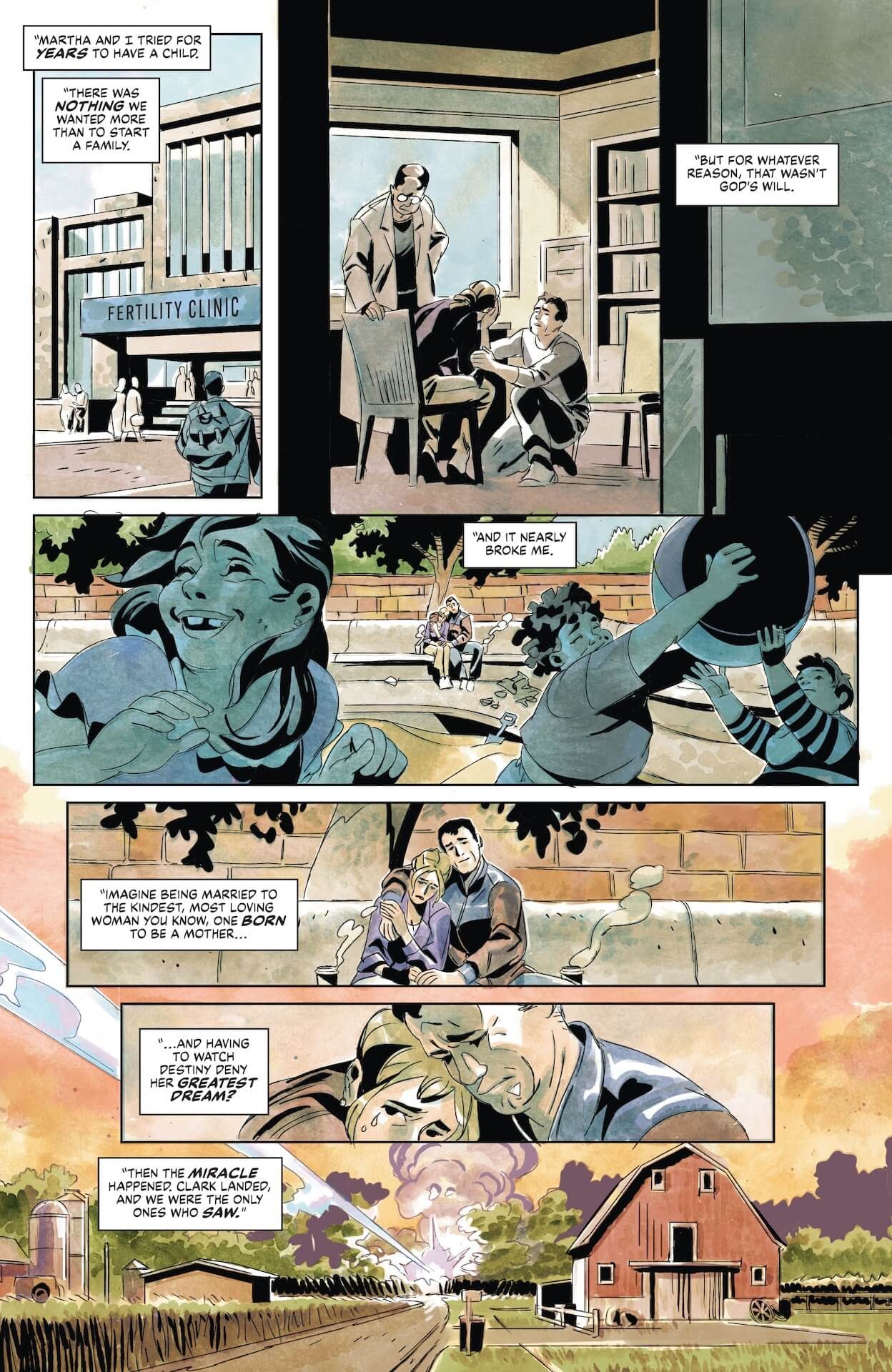 Action Comics #1098 Preview: Kent Farm Gets Rocket-Jacked
