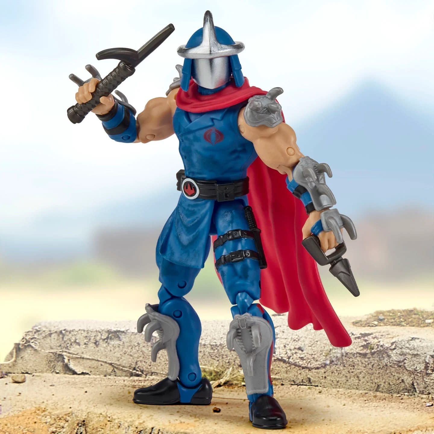 Shredder Becomes Cobra Commander with New TMNT x G.I. Joe Figure