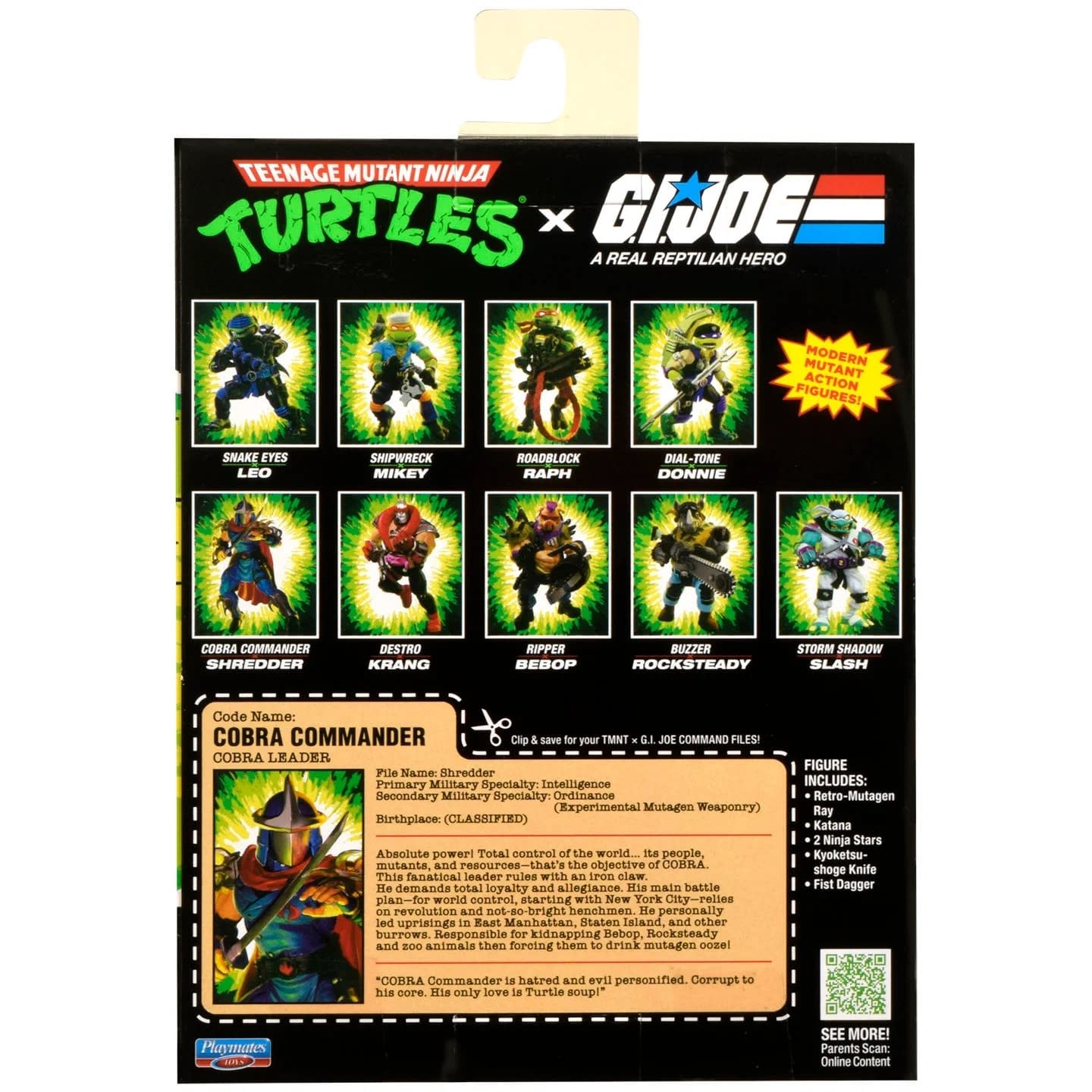 Shredder Becomes Cobra Commander with New TMNT x G.I. Joe Figure