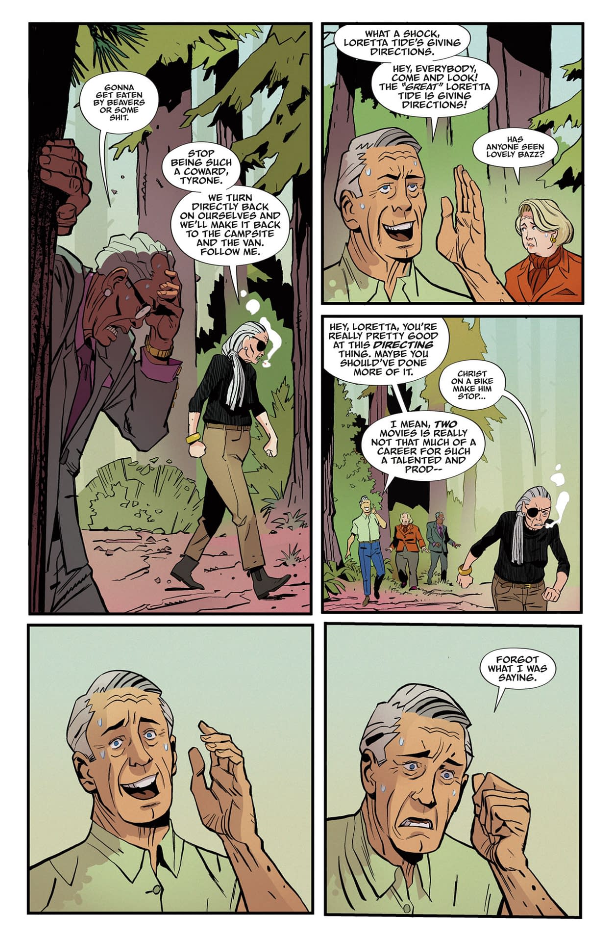 Hidden Springs #1 Preview: Kaiju Babysitting Gets Senior Discount
