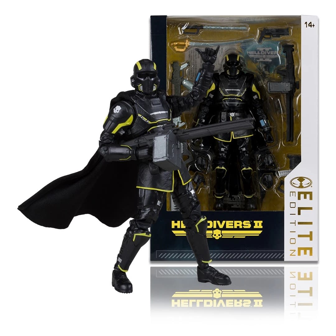 McFarlane Toys Reveals New Elite Edition Helldivers II Figure