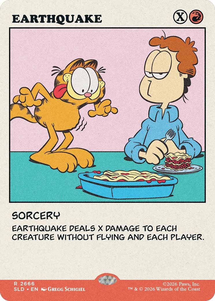 Magic: The Gathering Unveils New Secret Lair x Garfield Collaboration