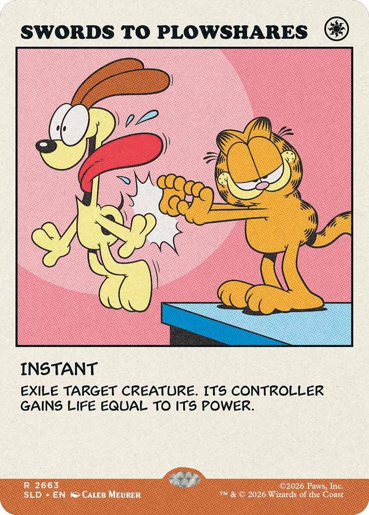 Magic: The Gathering Unveils New Secret Lair x Garfield Collaboration