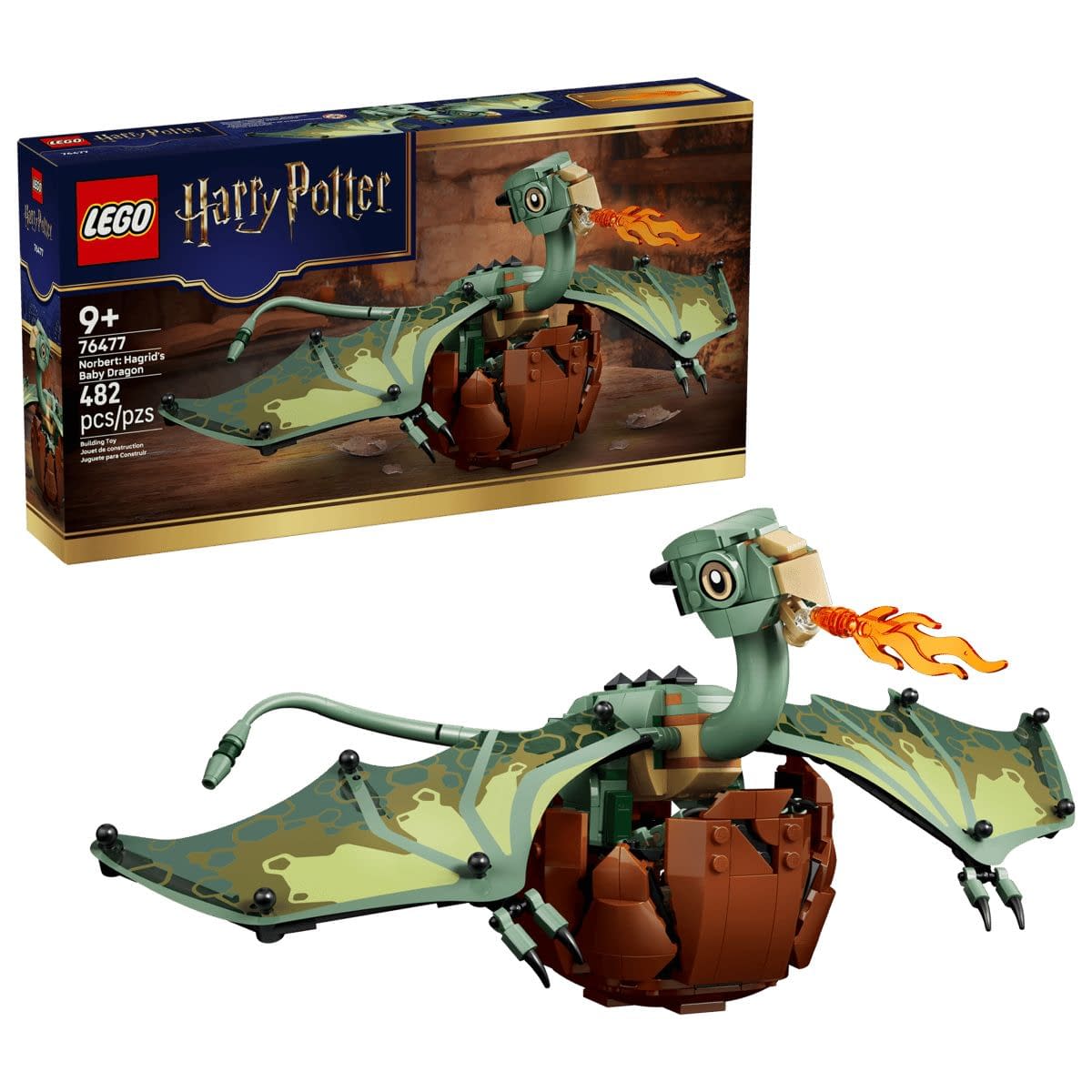 Build Your Own Baby Dragon with LEGO’s Newest Harry Potter Set