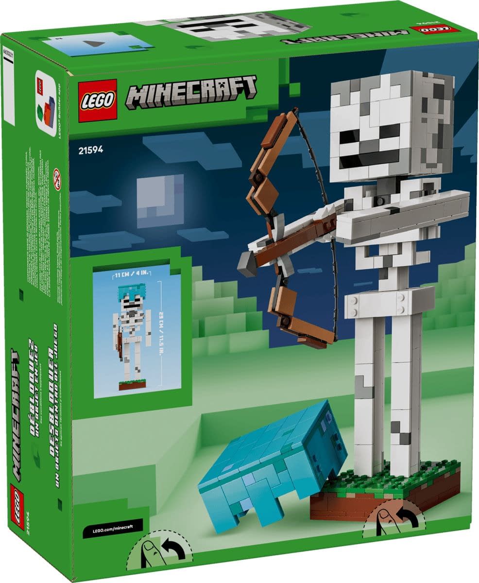 The Skeleton Comes to Life with LEGO’s Latest Minecraft Set