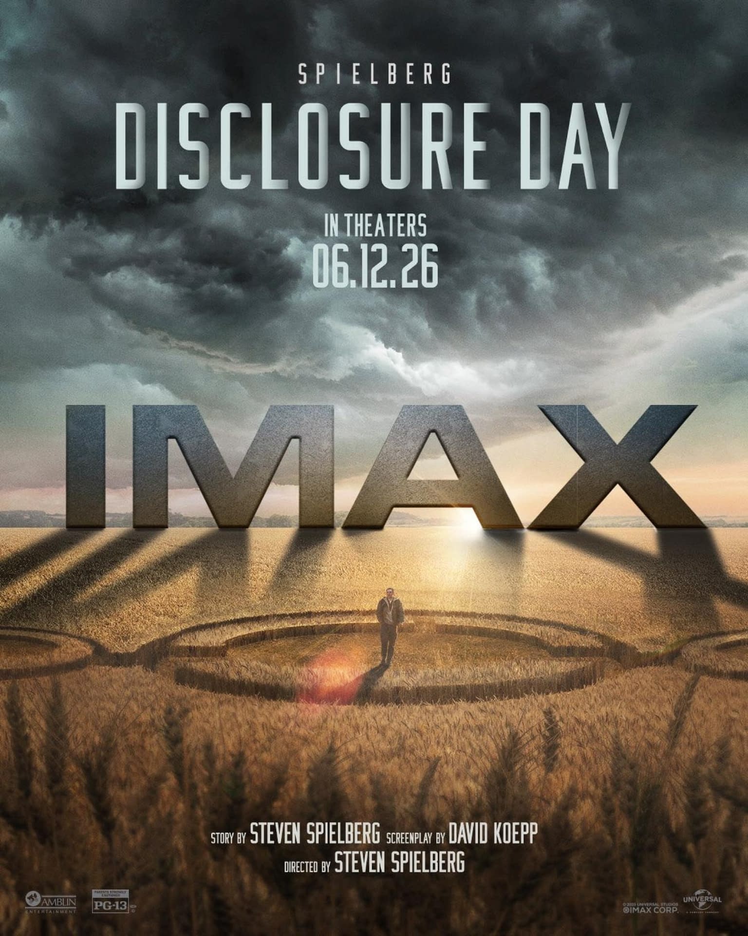 Disclosure Day: Final Trailer Plus A New And Well-Designed IMAX Poster