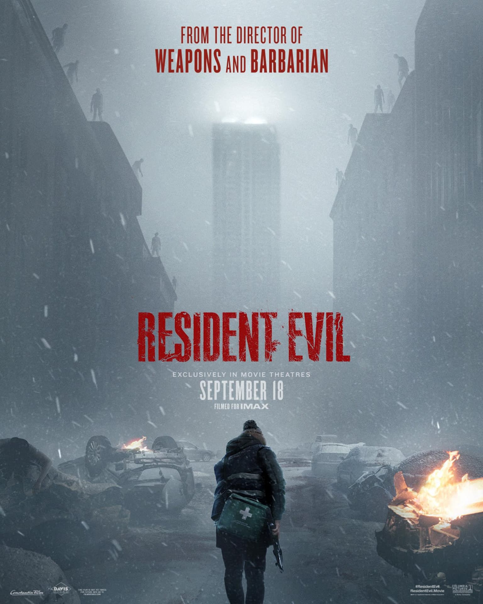 Resident Evil: Zach Cregger On Survival Horror Featurette, 2 Posters