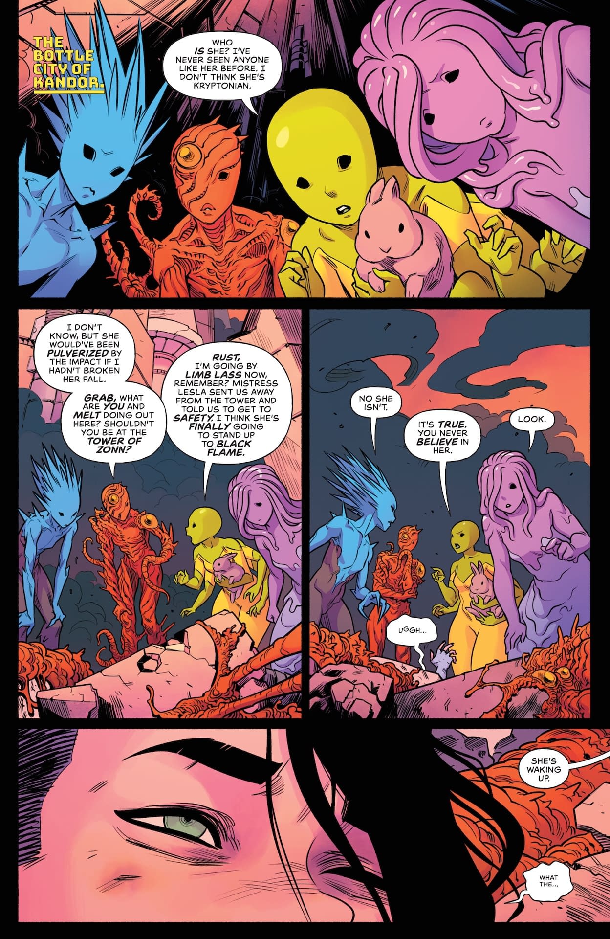 Supergirl #14 Preview: Bottled City, Bottled-Up Problems