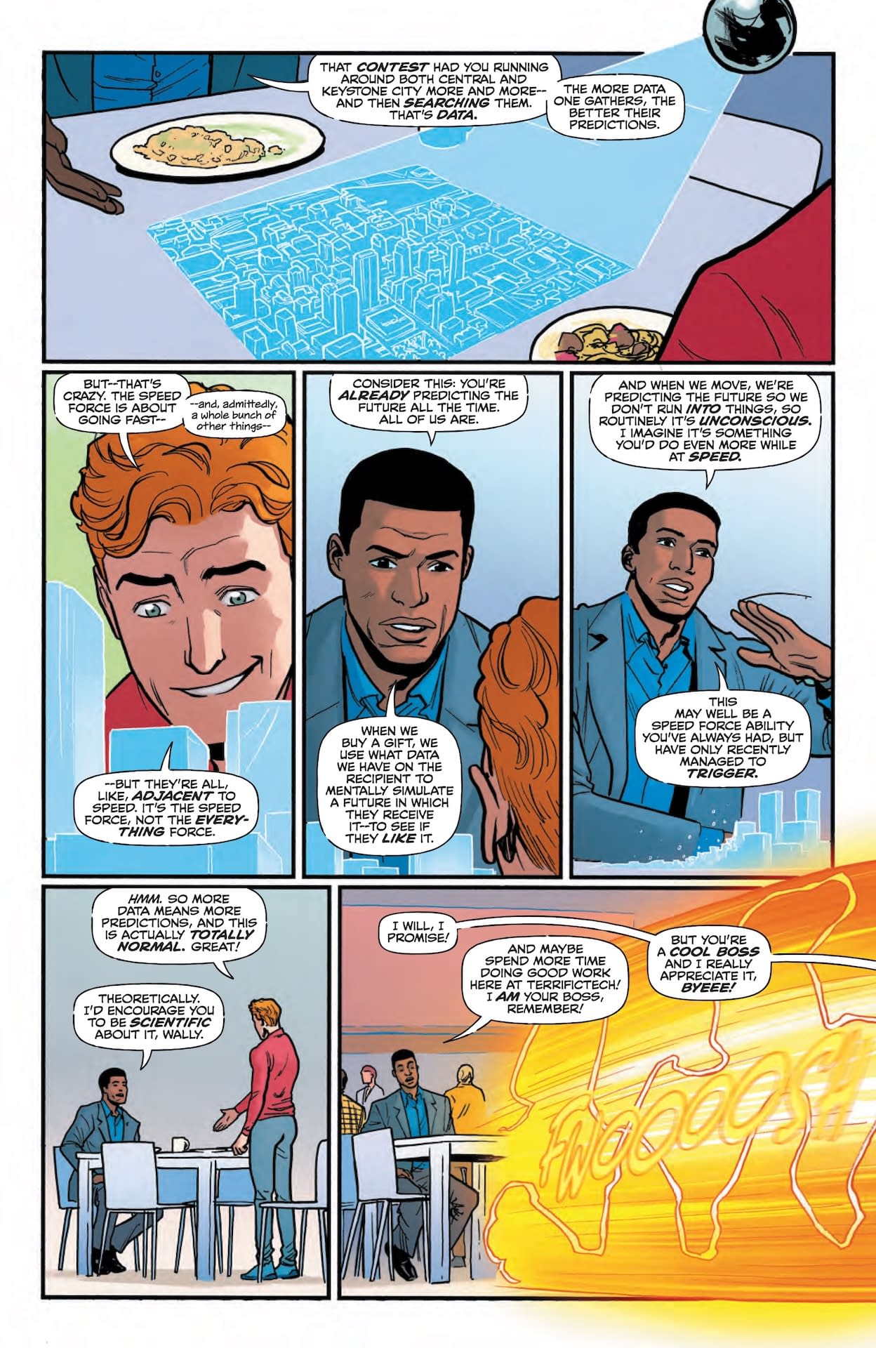 The Flash #34 Preview: Gorilla Warfare Meets Speed Force Visions