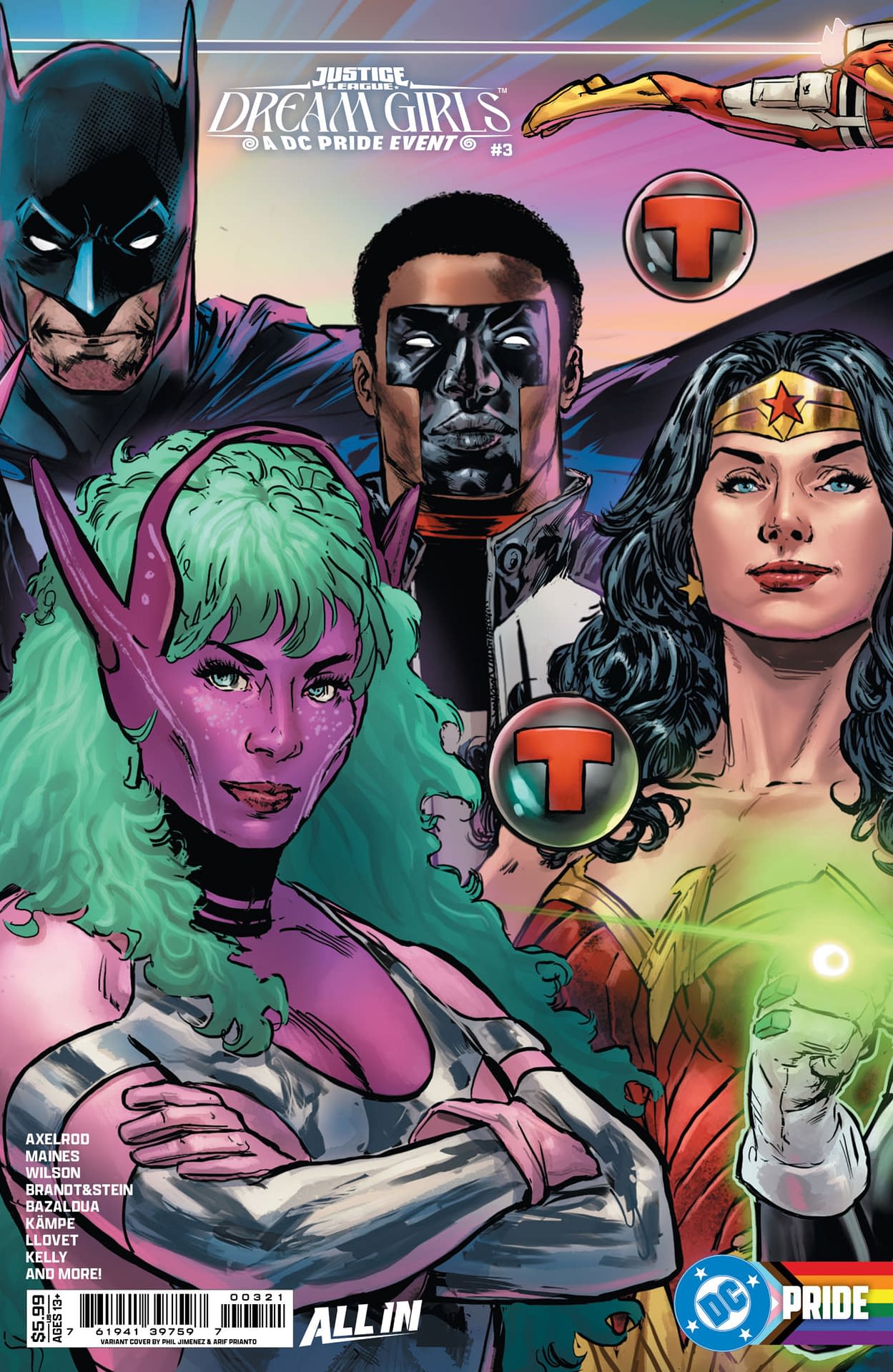 Justice League: Dream Girls – A DC Pride Event #3 Preview