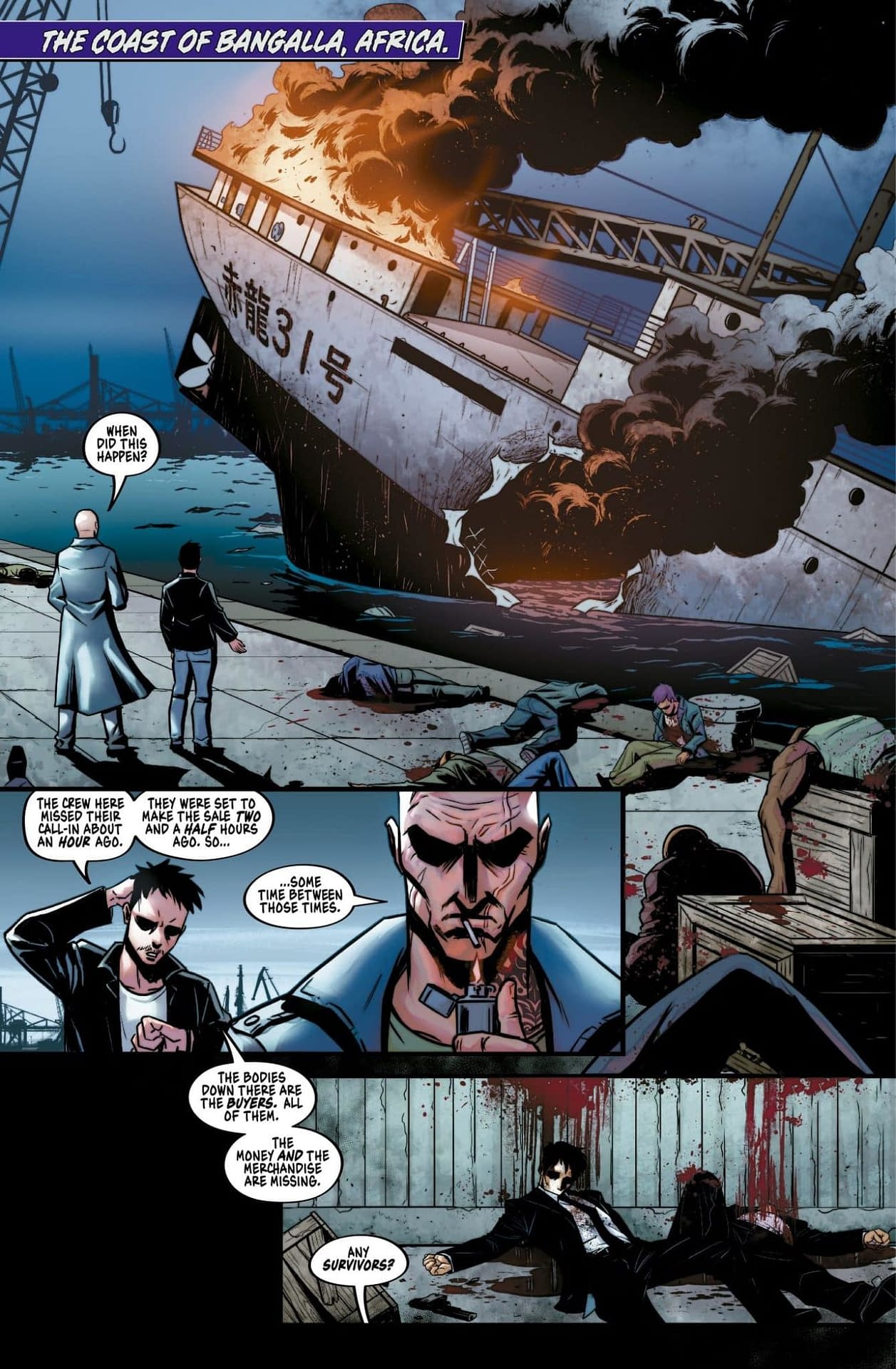 The Phantom vs. the Red Dragons #1 Preview: Ghost Problems