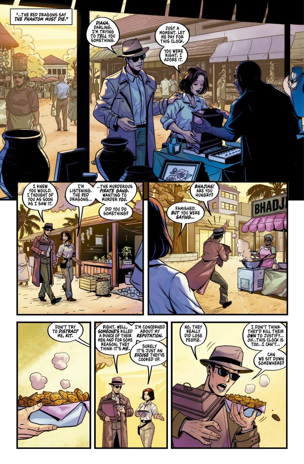 The Phantom vs. the Red Dragons #1 Preview: Ghost Problems