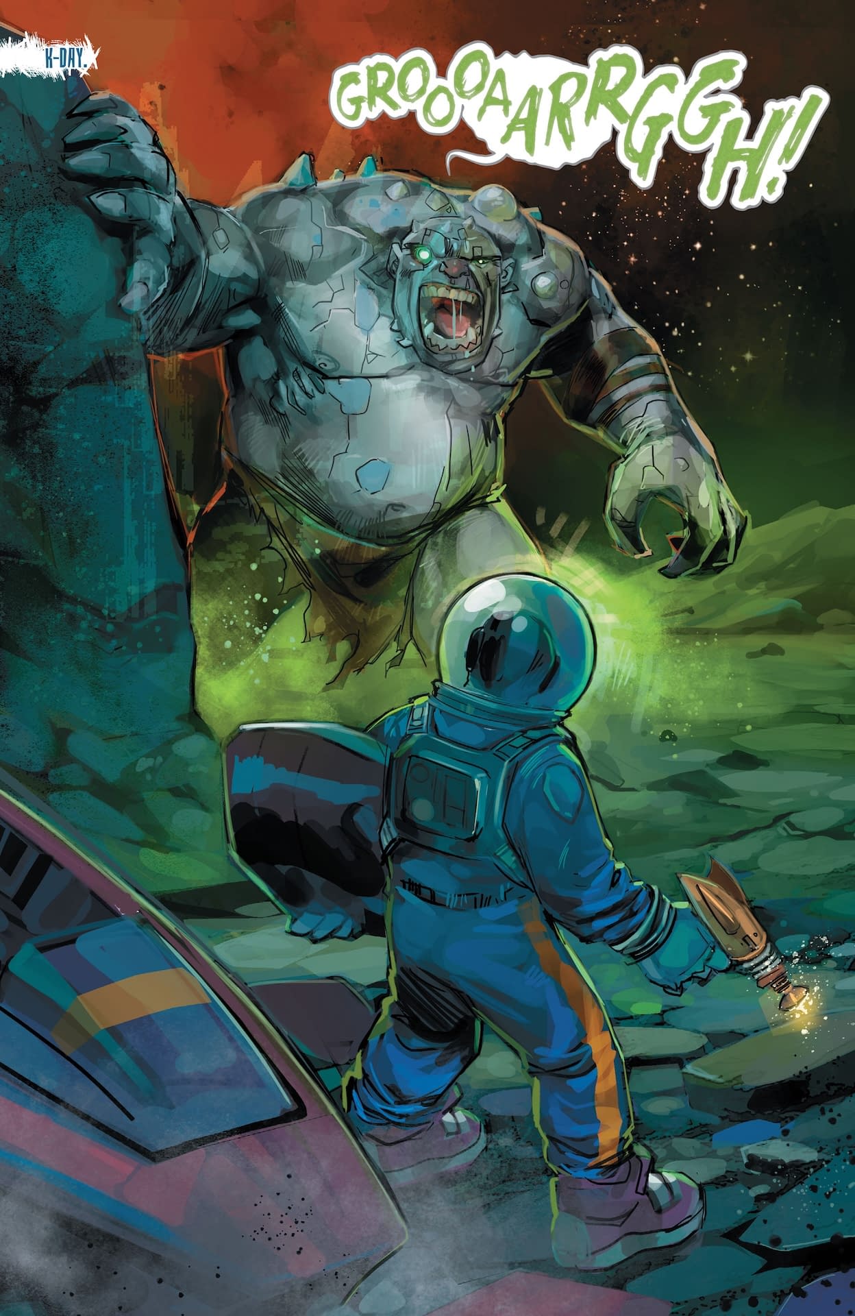 Supergirl: Survive #2 Preview: Space Travel with a Screaming Baby