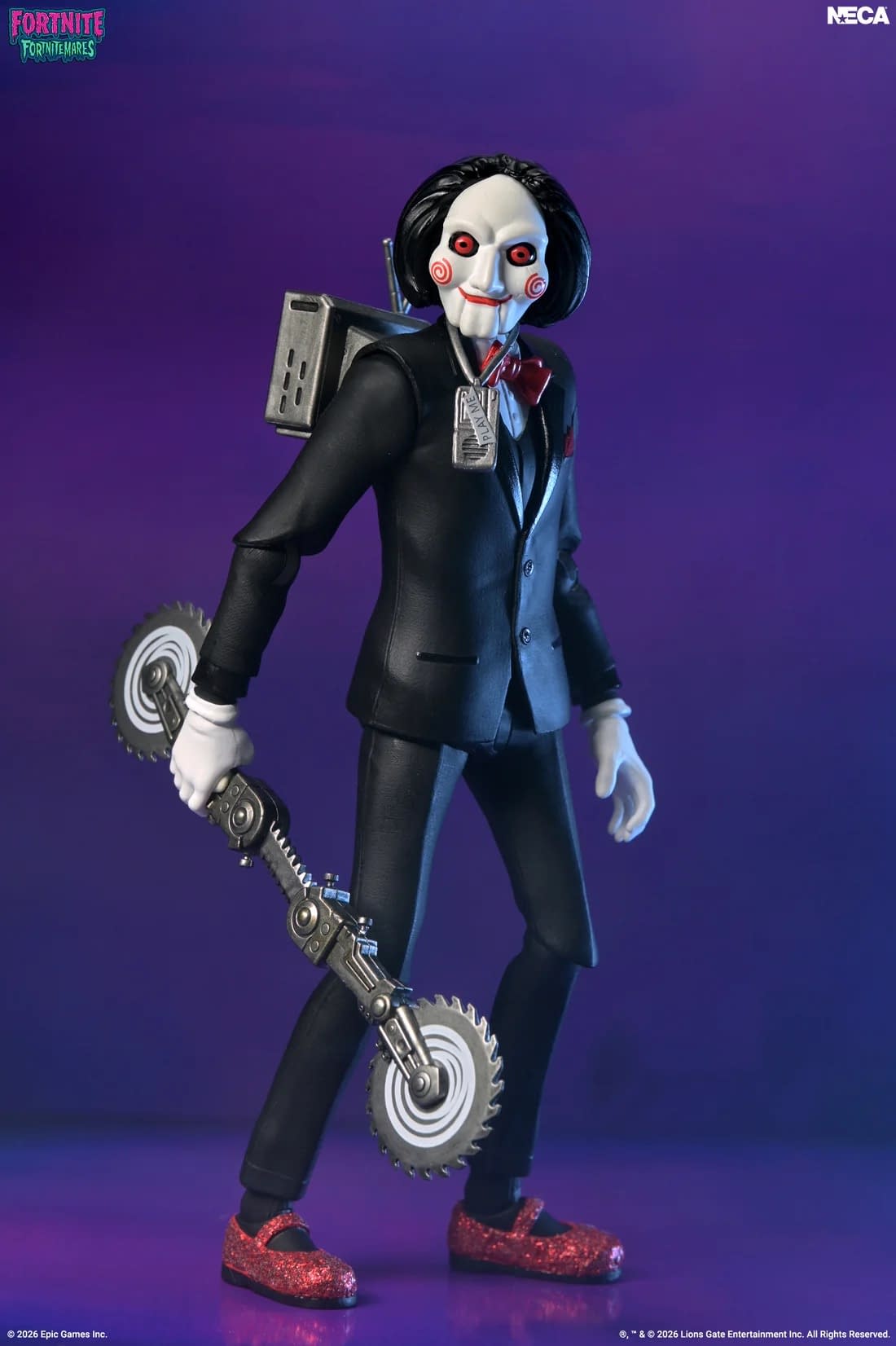 NECA Brings Billy the Puppet To New Fortnite Fortnitemares Line