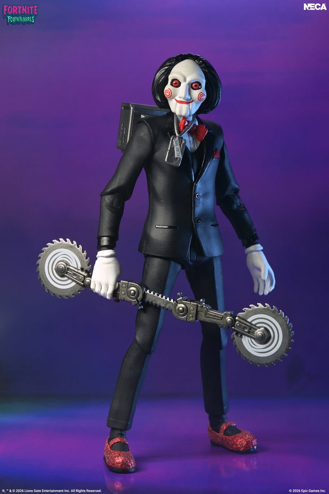NECA Brings Billy the Puppet To New Fortnite Fortnitemares Line