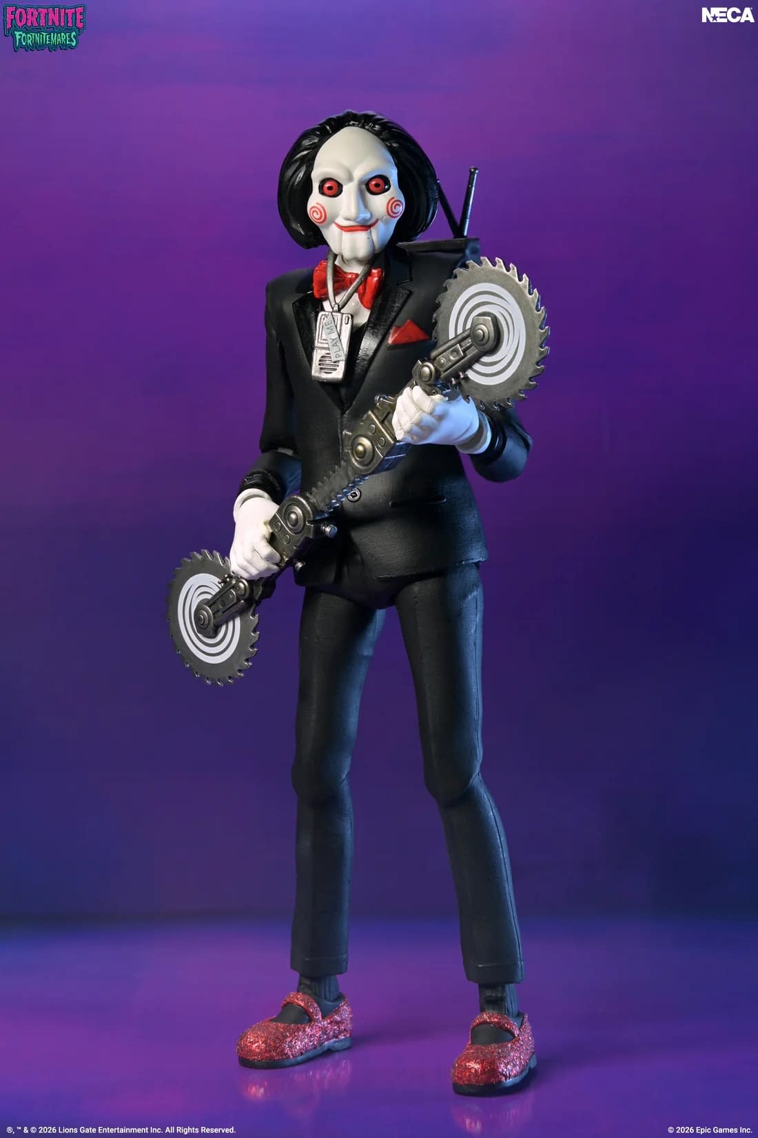 NECA Brings Billy the Puppet To New Fortnite Fortnitemares Line