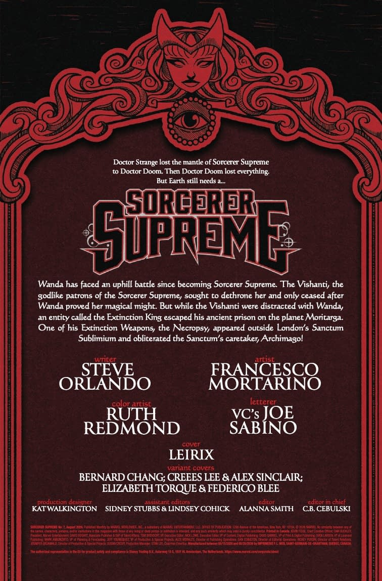 Sorcerer Supreme #7 Preview: Wanda's Magical Real Estate Crisis