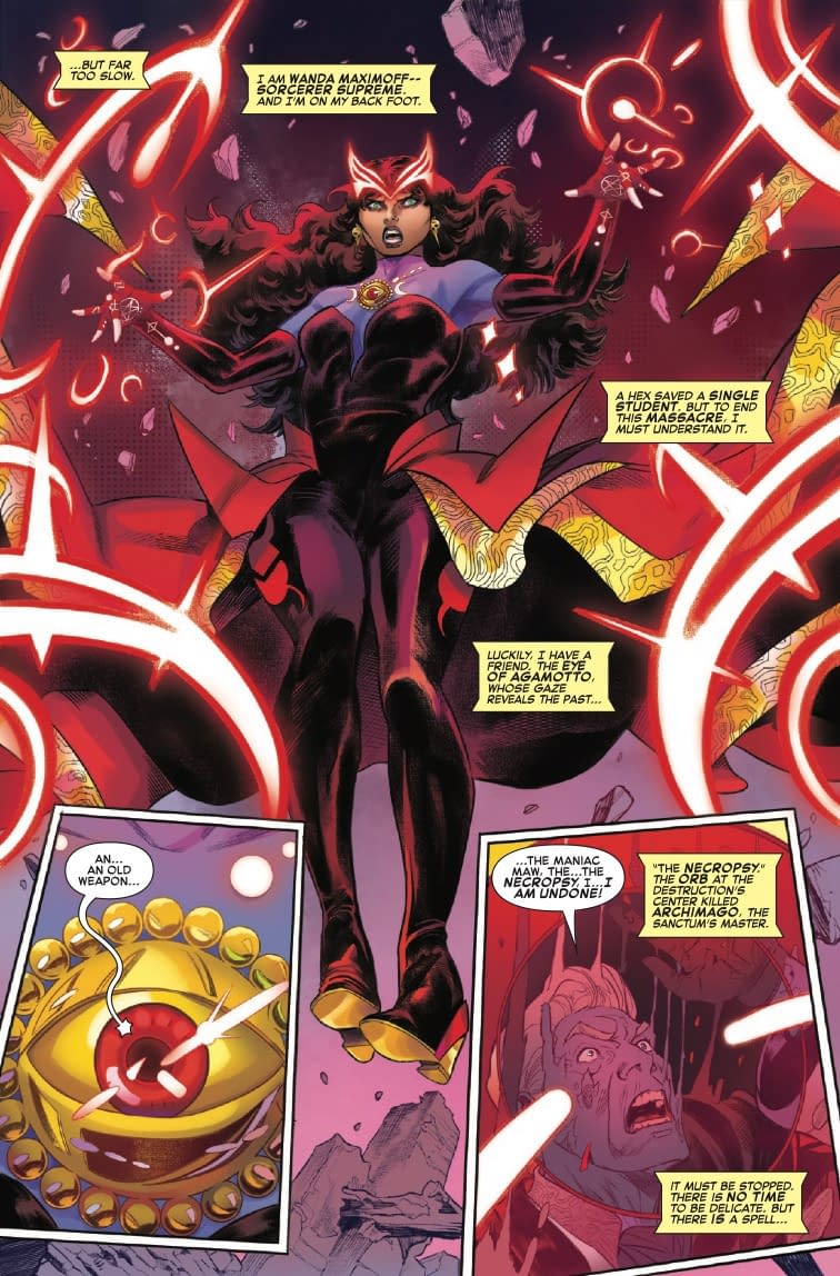 Sorcerer Supreme #7 Preview: Wanda's Magical Real Estate Crisis
