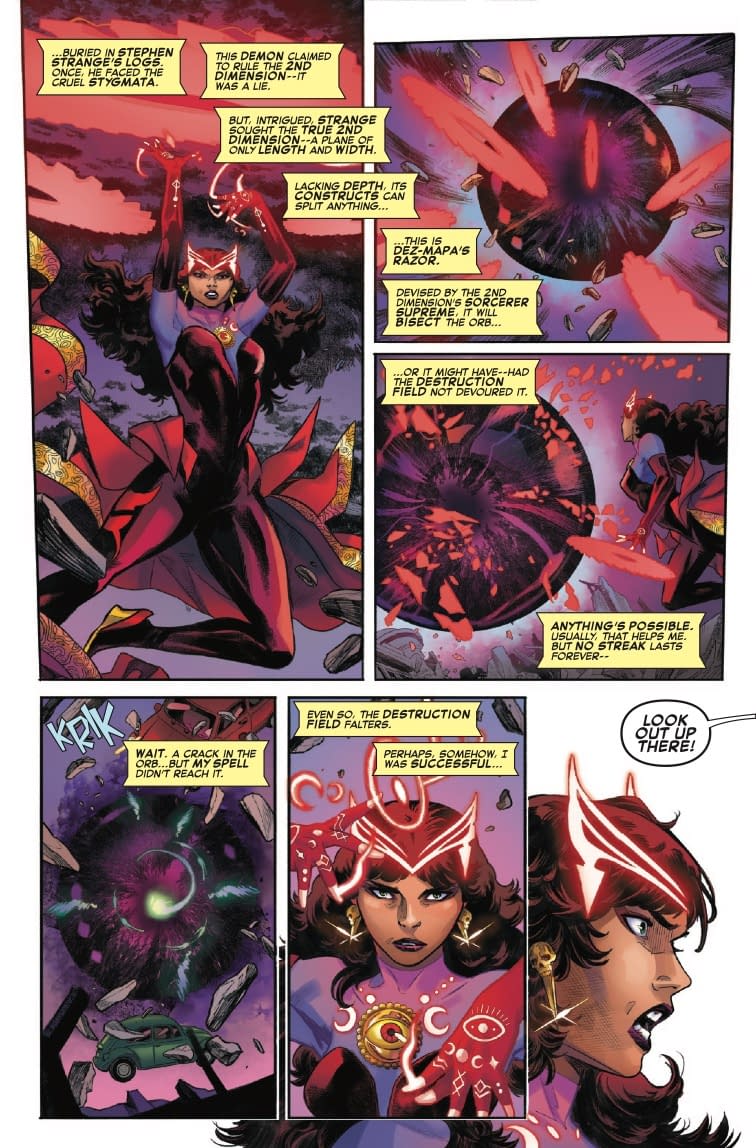 Sorcerer Supreme #7 Preview: Wanda's Magical Real Estate Crisis